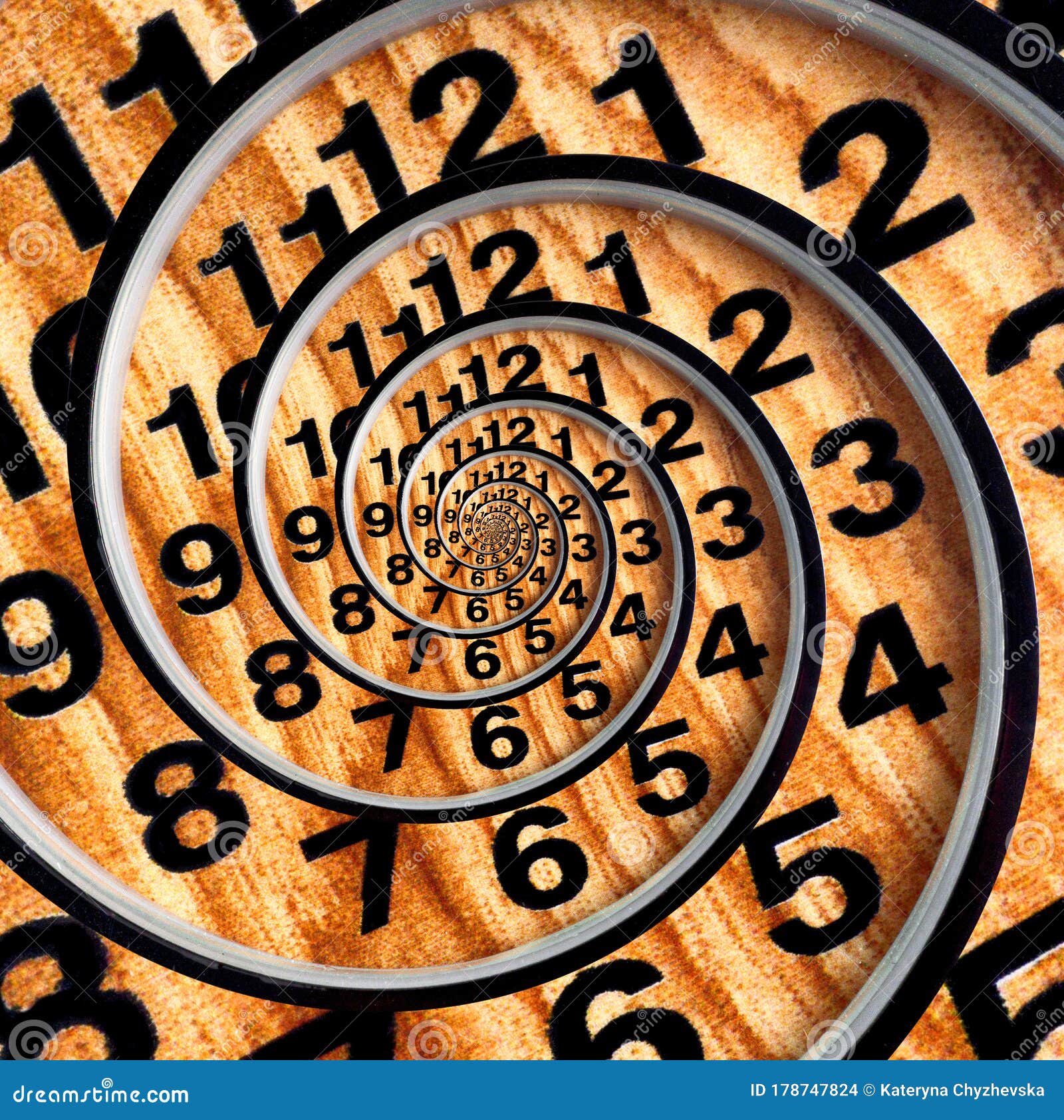 Infinity Watch Face with Endless Spiral Curves. from Infinity To ...