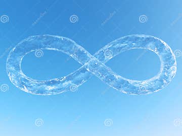 Infinity Water stock illustration. Illustration of design - 12128551