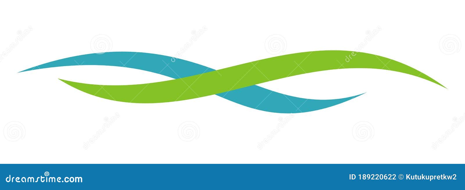 Infinity Wave Icon Vector Logo Template Illustration Design. Vector EPS ...