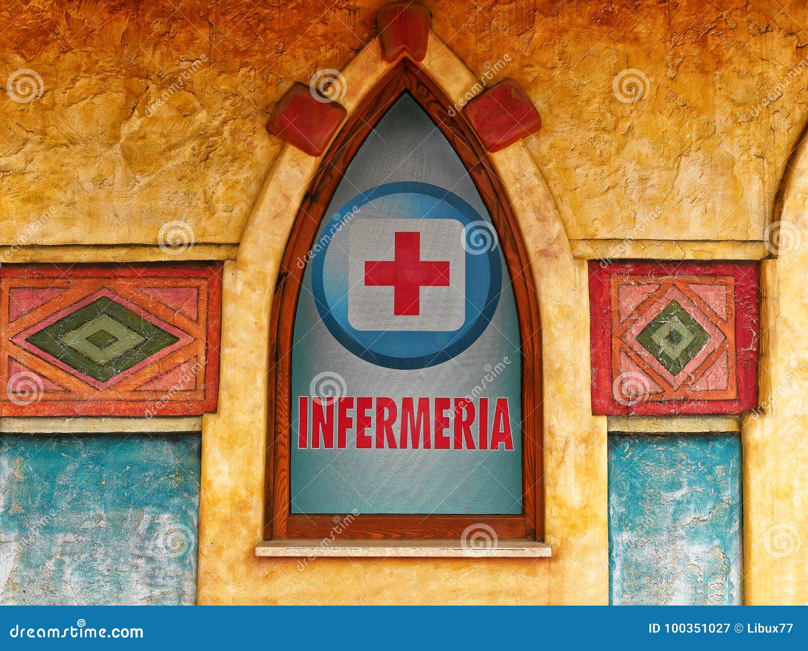 Infirmary point editorial photography. Image of background - 100351027