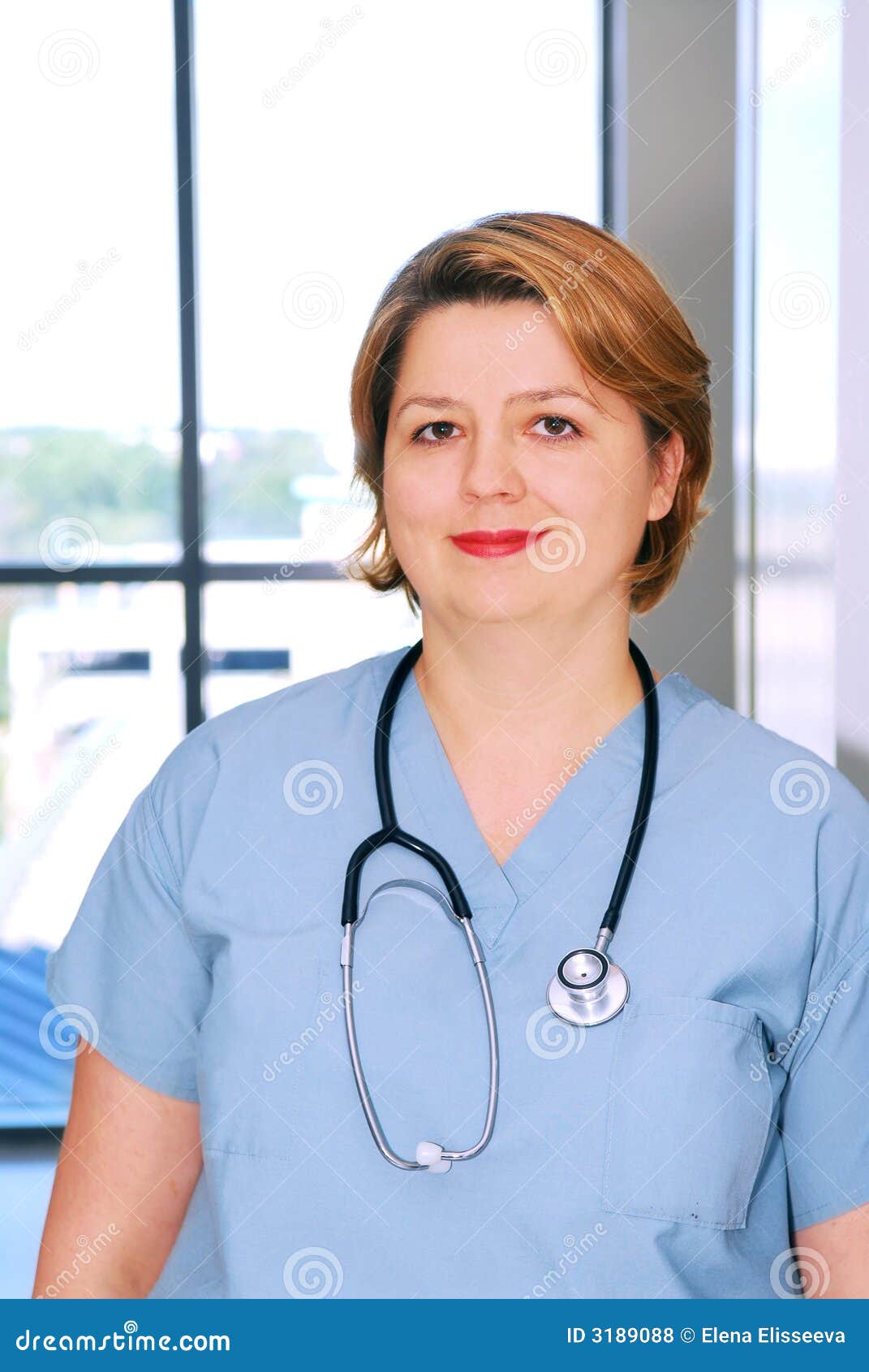 Infirmière photo stock. Image du professionnel, amical - 3189088