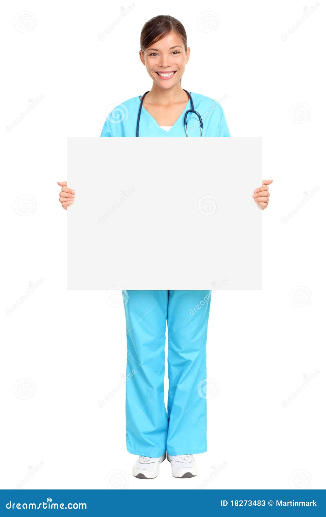 Infirmière Médicale De Signe Image stock - Image du longueur, panneau ...