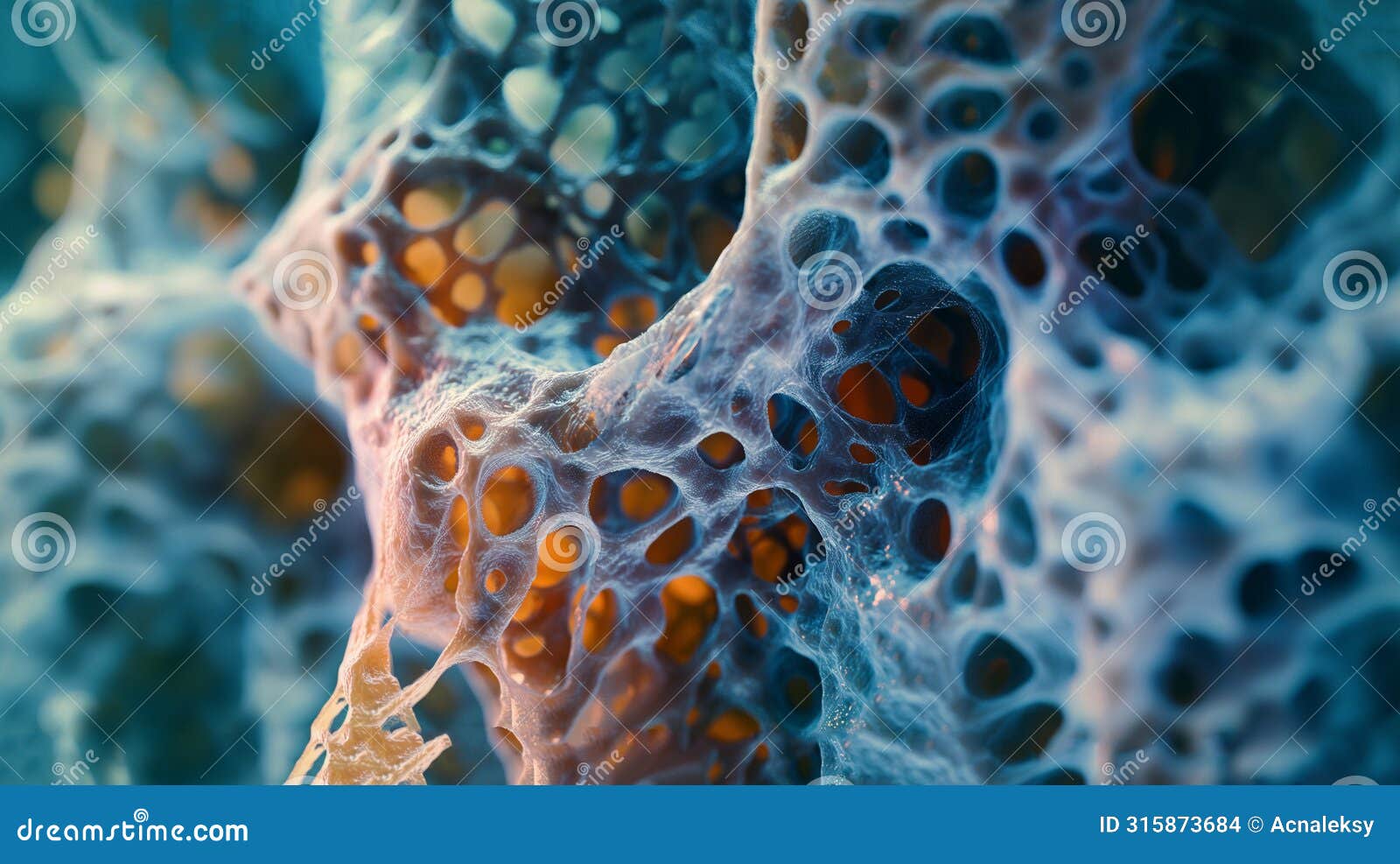Inflamed Human Lymph Node Under a Microscope, Inflamed Tonsils, Lymph ...
