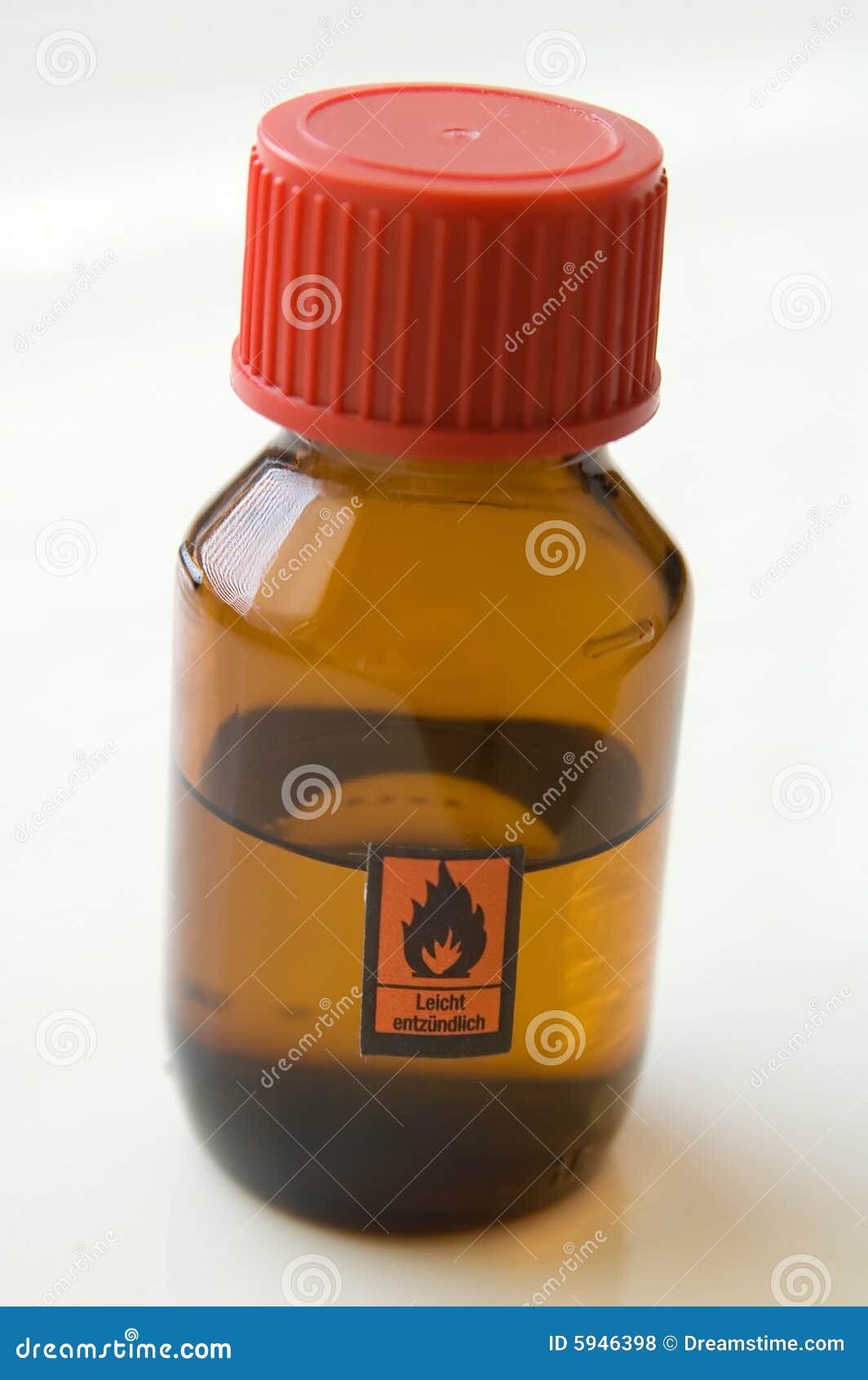 Inflammable photo stock. Image du flacon, pharmacien, pharmacie - 5946398
