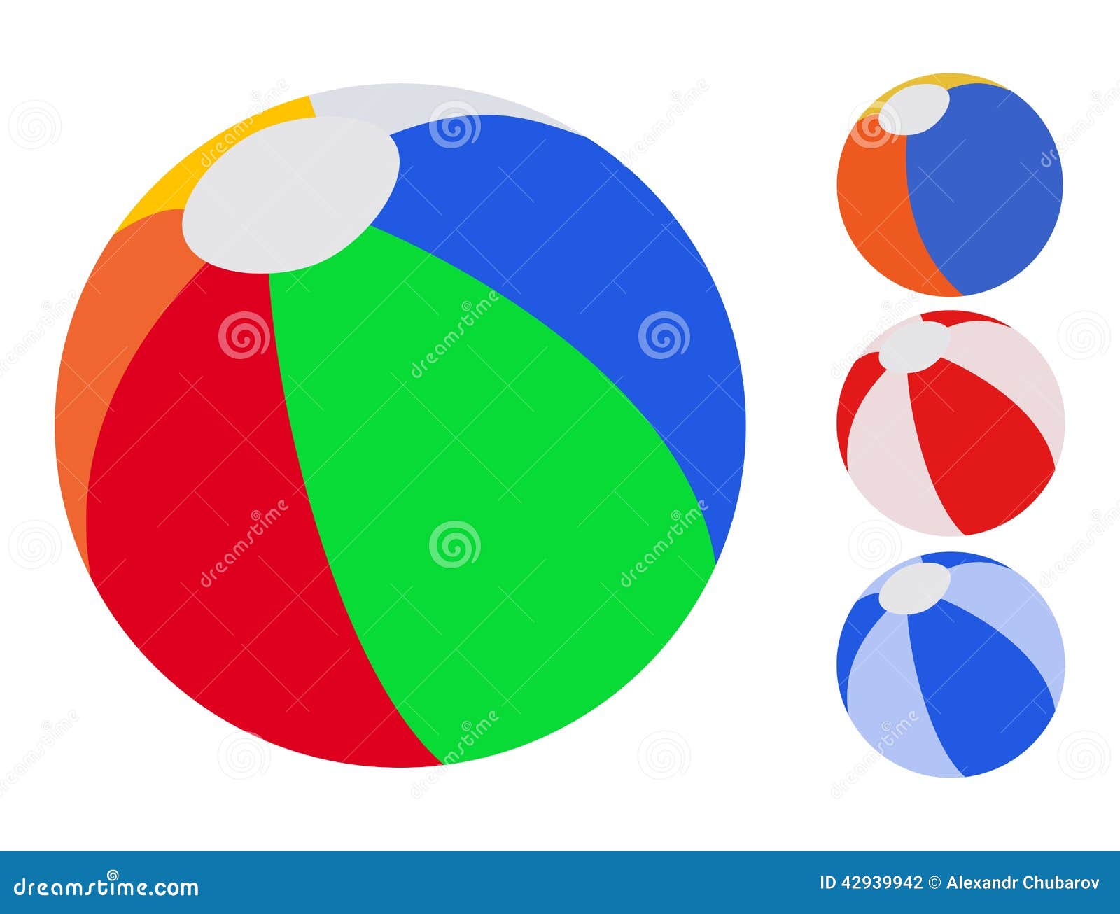 Inflatable Ball With Man Inside On Water Line And Solid Icon, Aquapark ...
