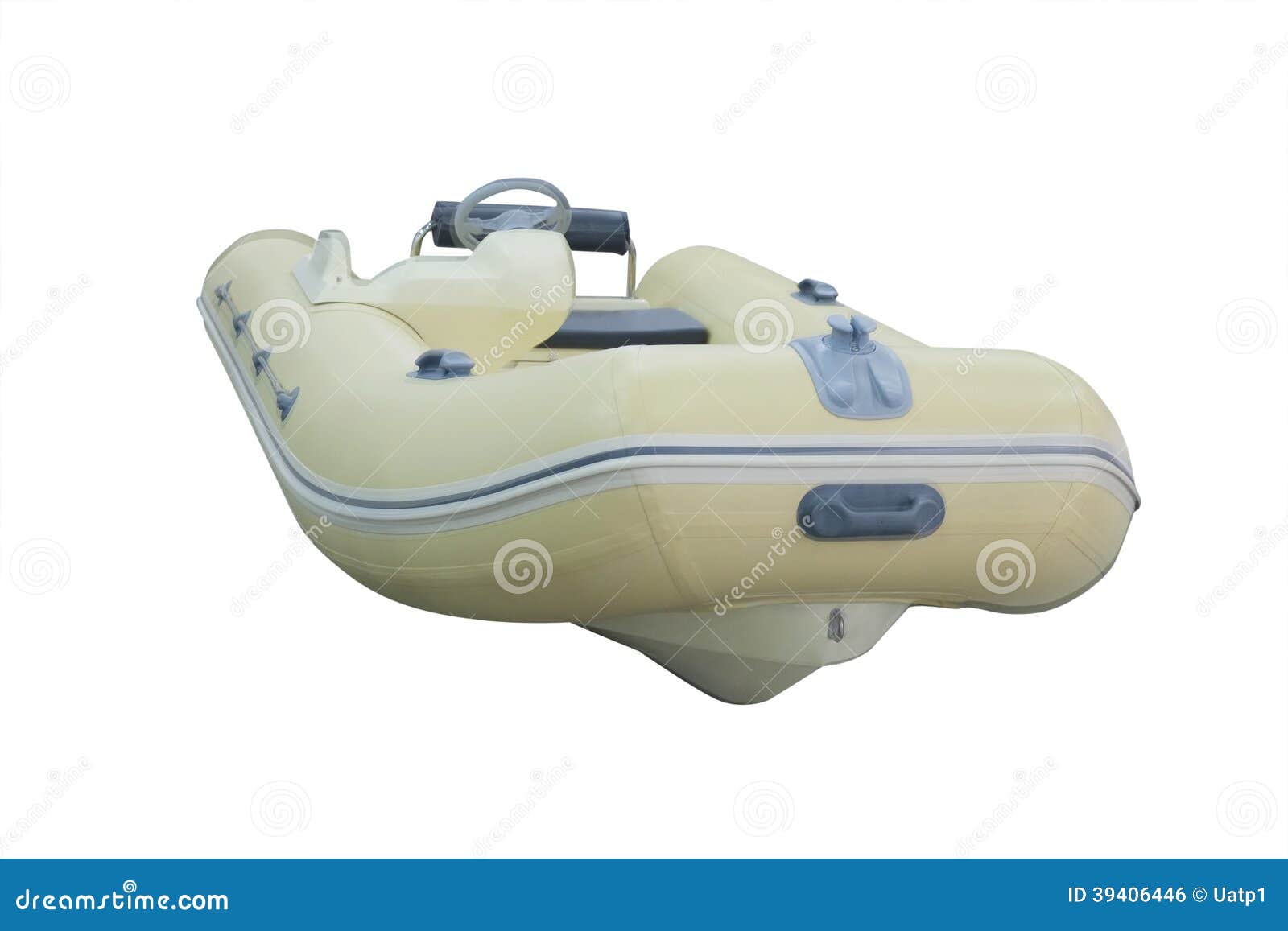 Inflatable boat stock photo. Image of deck, rubber, dinghy - 39406446