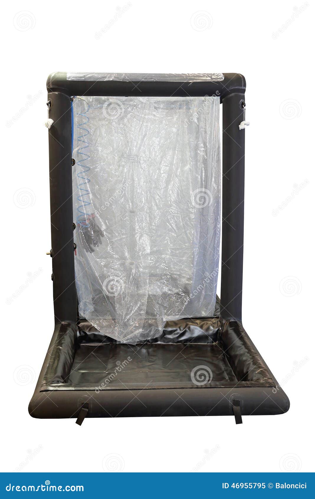 Decontamination Unit Signage On Side Of A Unit Stock Photography ...