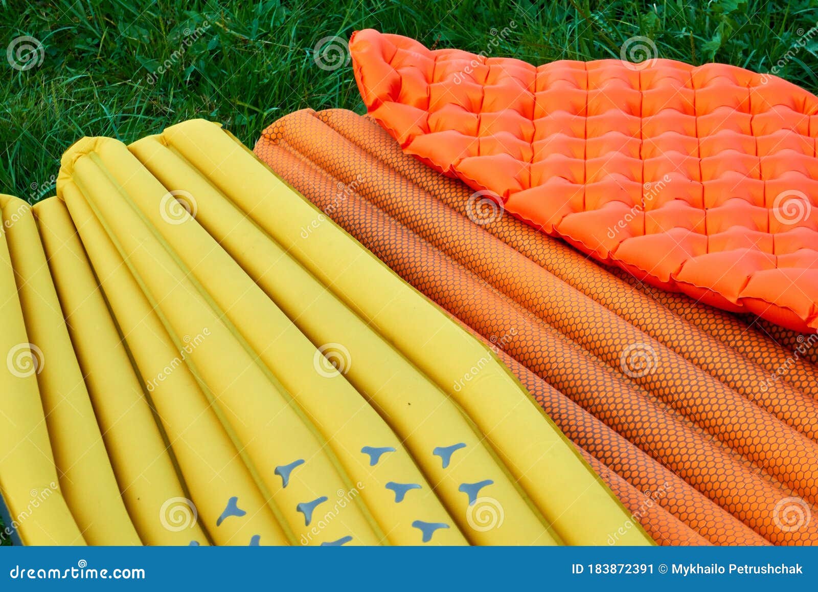 Inflatable Mat, Surface Types,valve Stock Image - Image of material ...