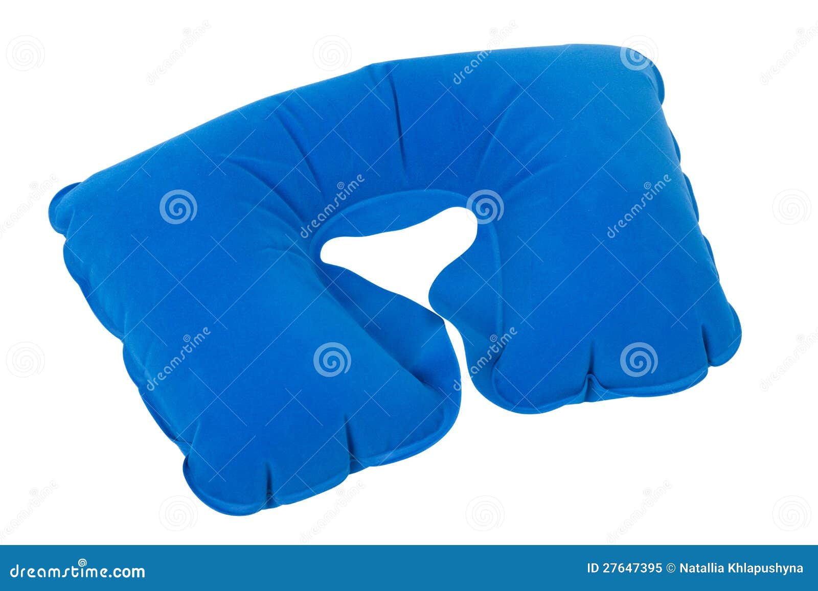 Inflatable Neck Pillow stock image. Image of safety, protective - 27647395