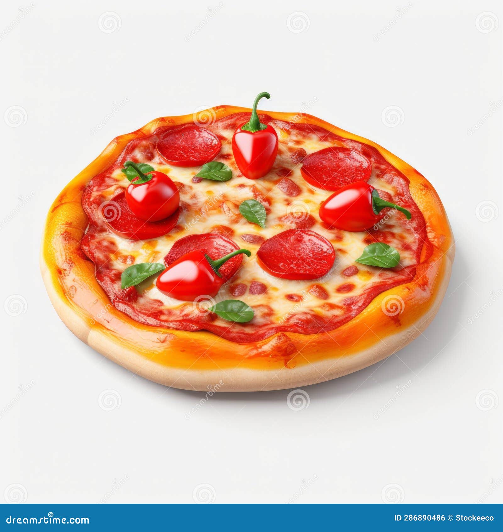 Realistic Pepperoni Pizza Slice Art - Hyper-realistic Portraiture ...