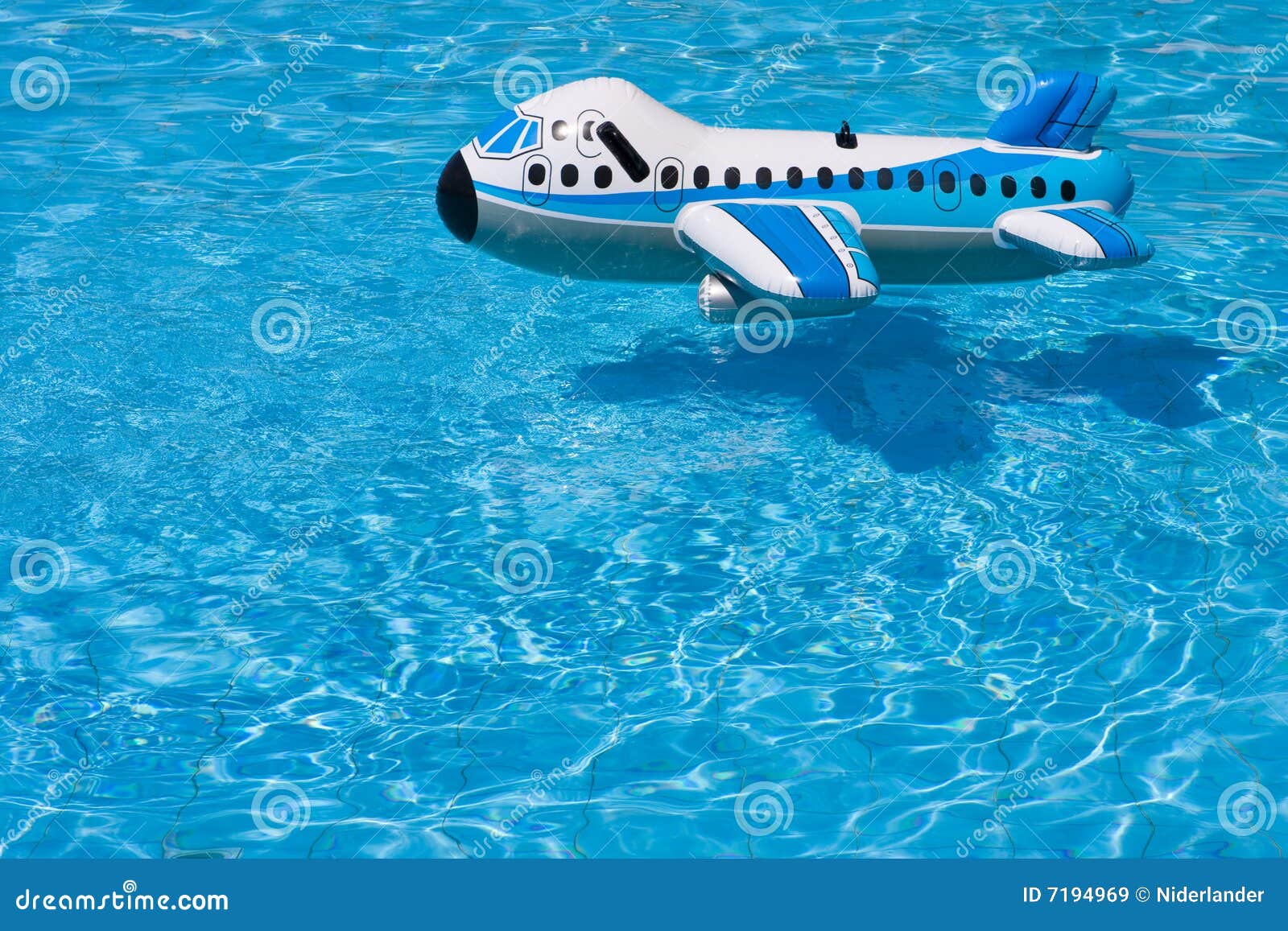 Inflatable plane stock image. Image of vibrant, clear - 7194969