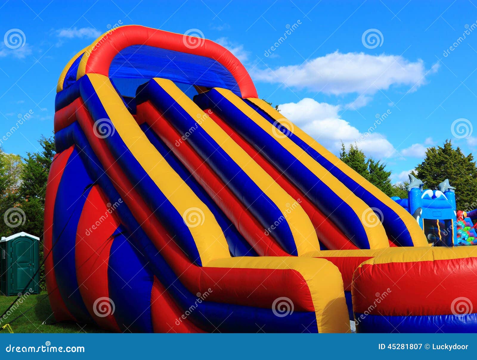 Inflatable Playset Wall Texture Stock Photography | CartoonDealer.com ...