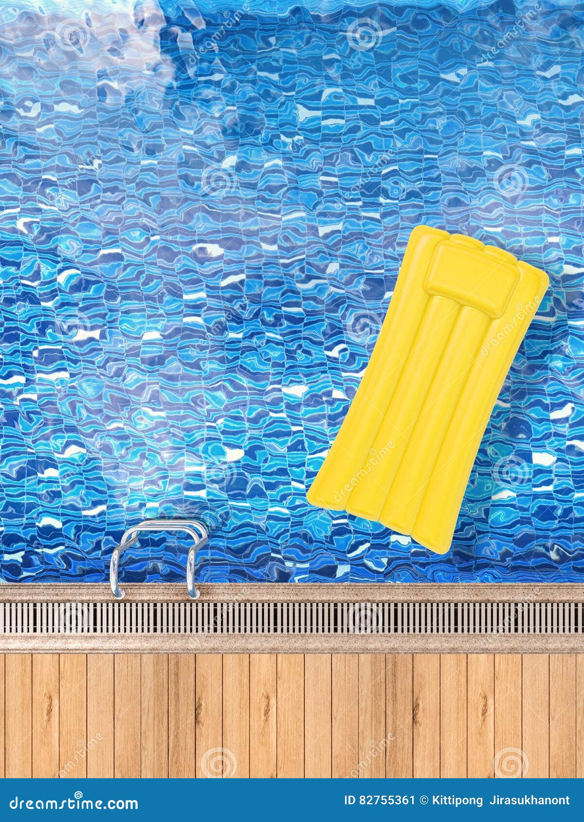 Inflatable Raft For Rafting. Signs Banning Rafting And Parking The Raft ...