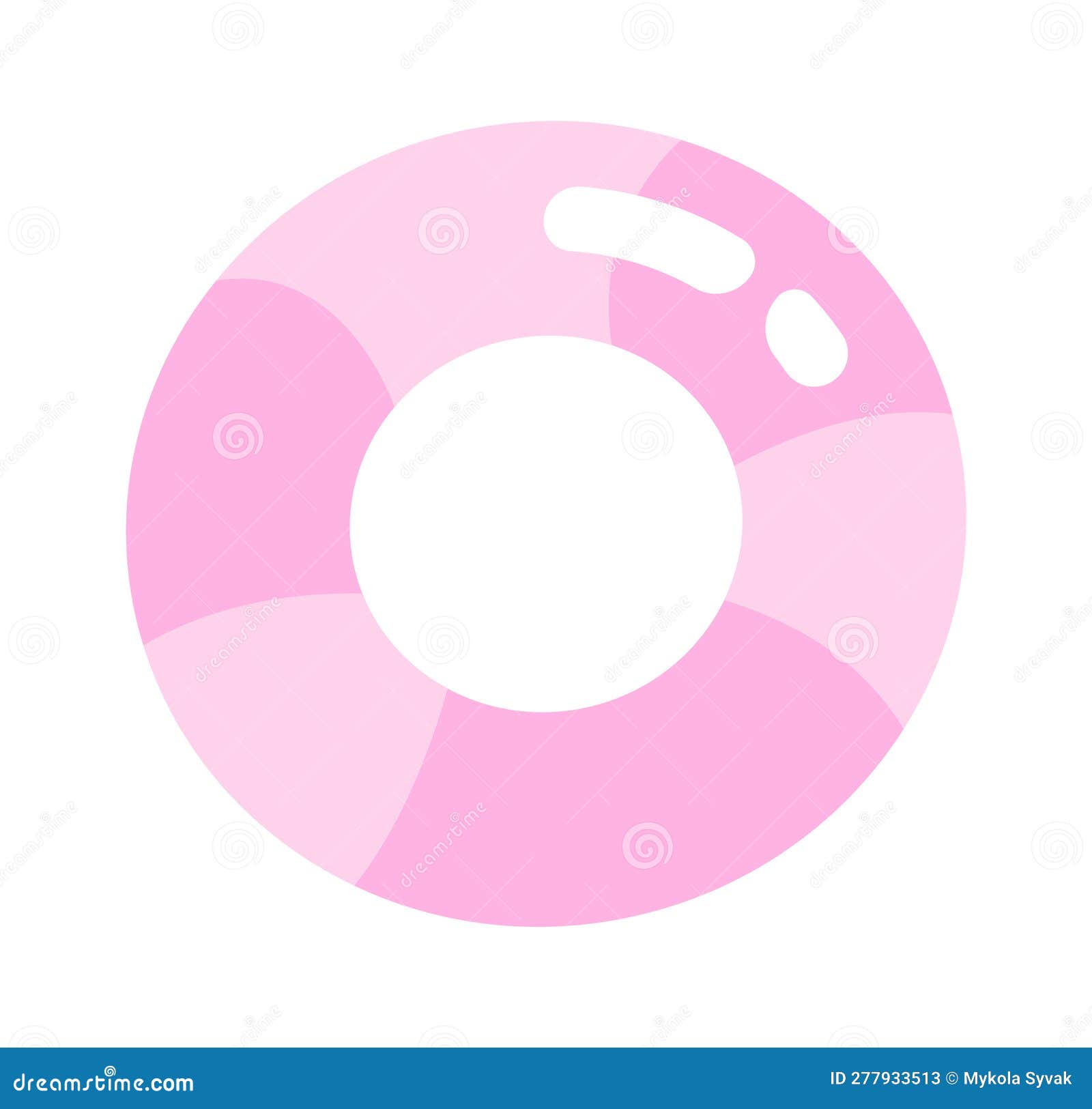 Inflatable Ring Icon stock vector. Illustration of swim - 277933513