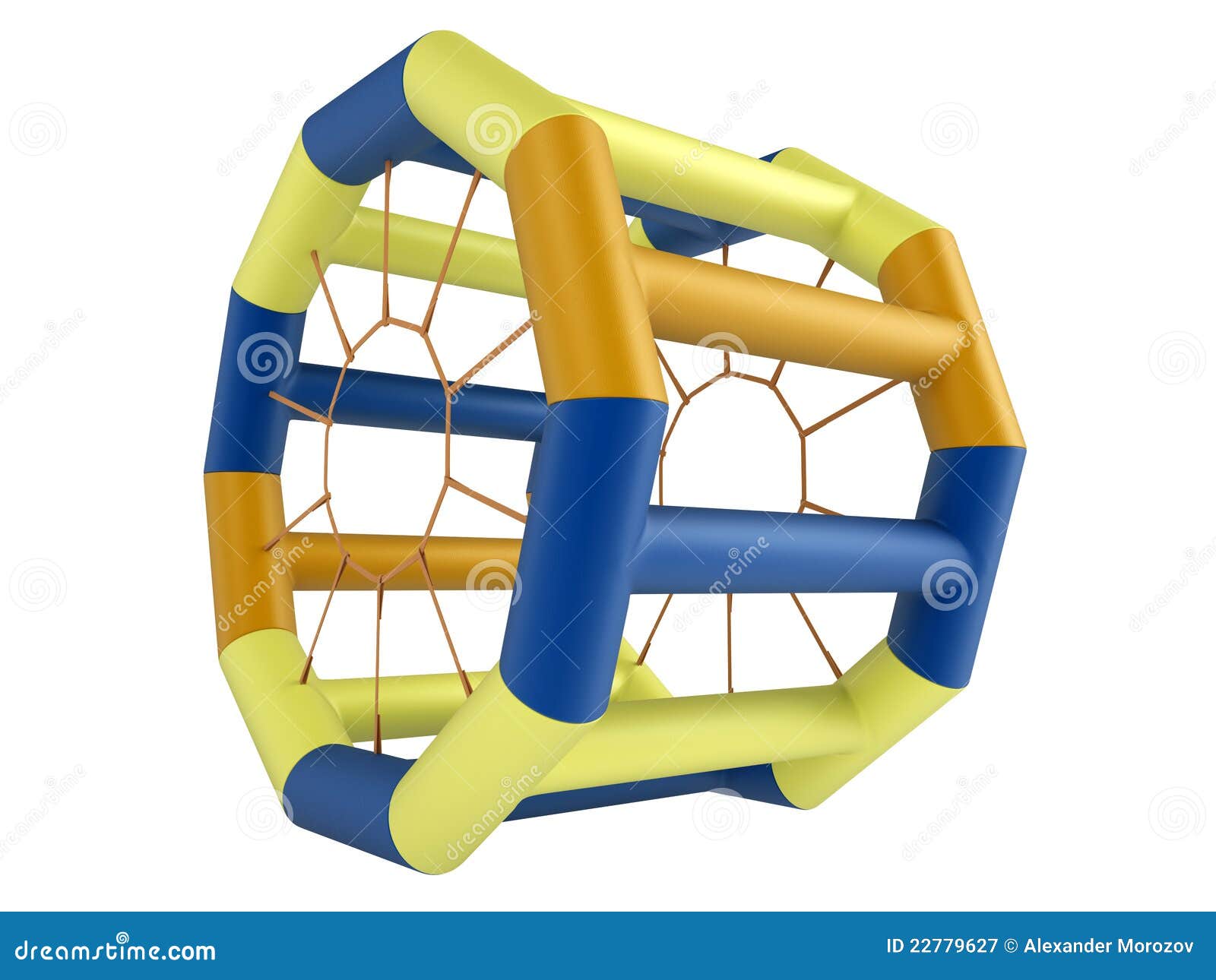 Inflatable Squirrel Wheel Toy Stock Illustration - Illustration of ...