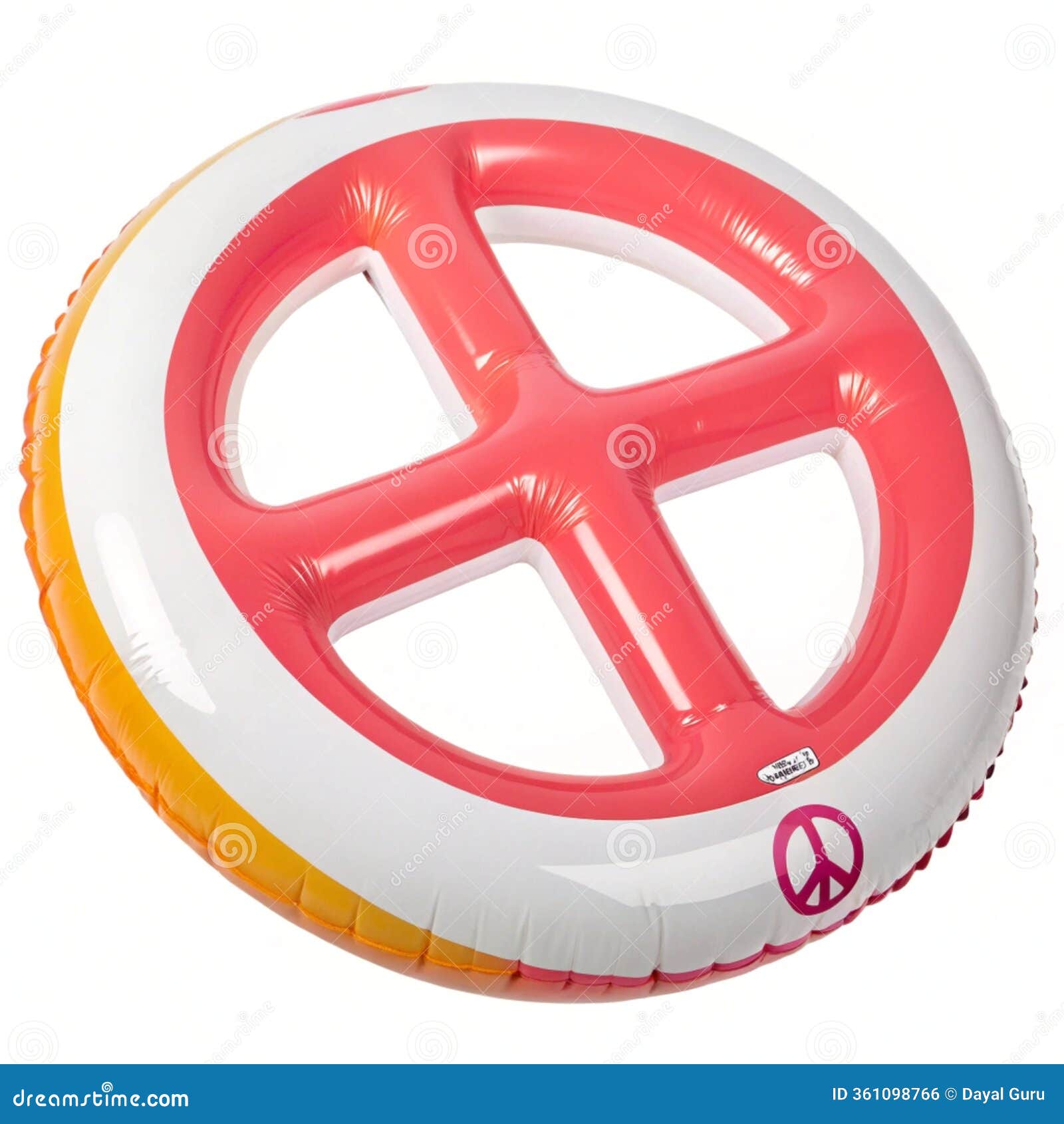 Inflatable Symbol Isolated on Transparent Background Stock Illustration ...