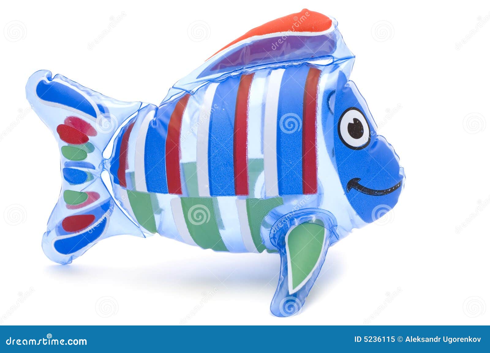 Inflatable toy stock image. Image of pattern, marine, fish - 5236115