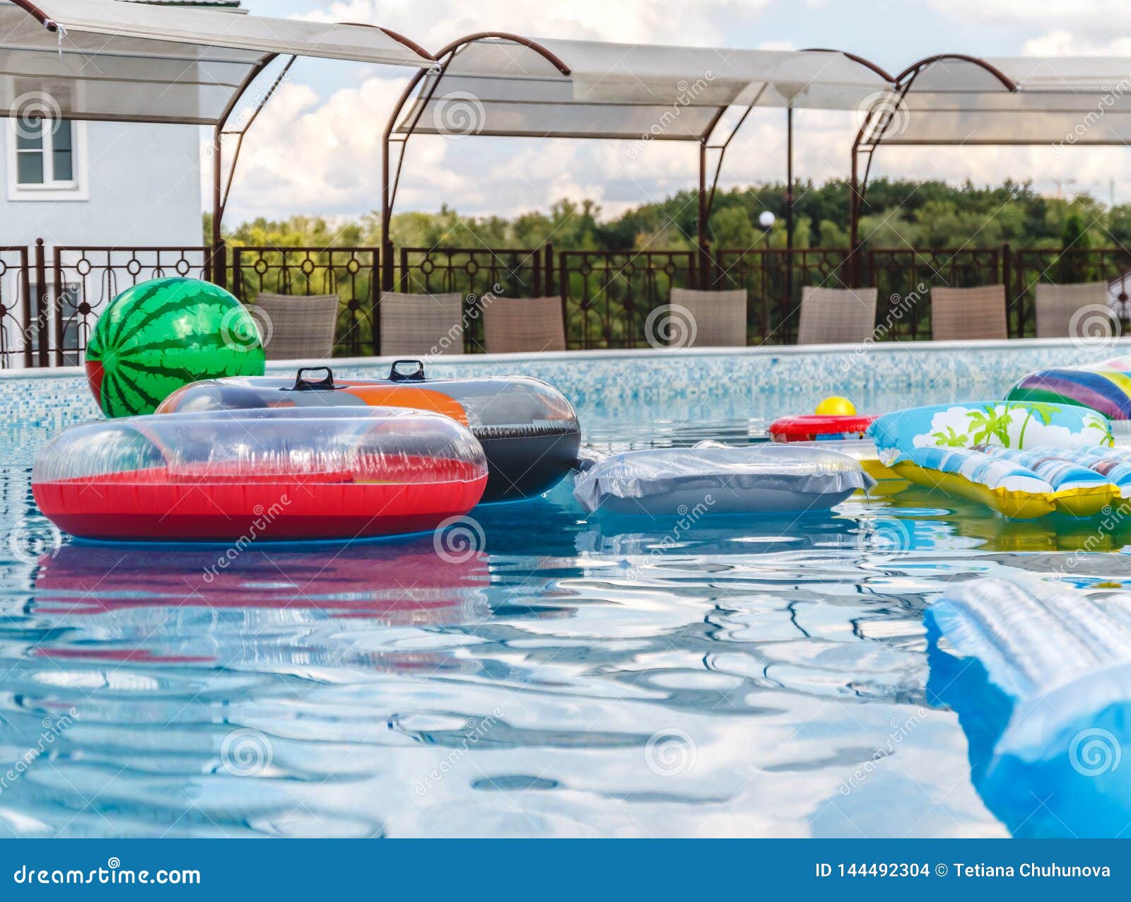 Inflatable Water Activities, Balls, Mattresses, Circles, Tubes Float on ...