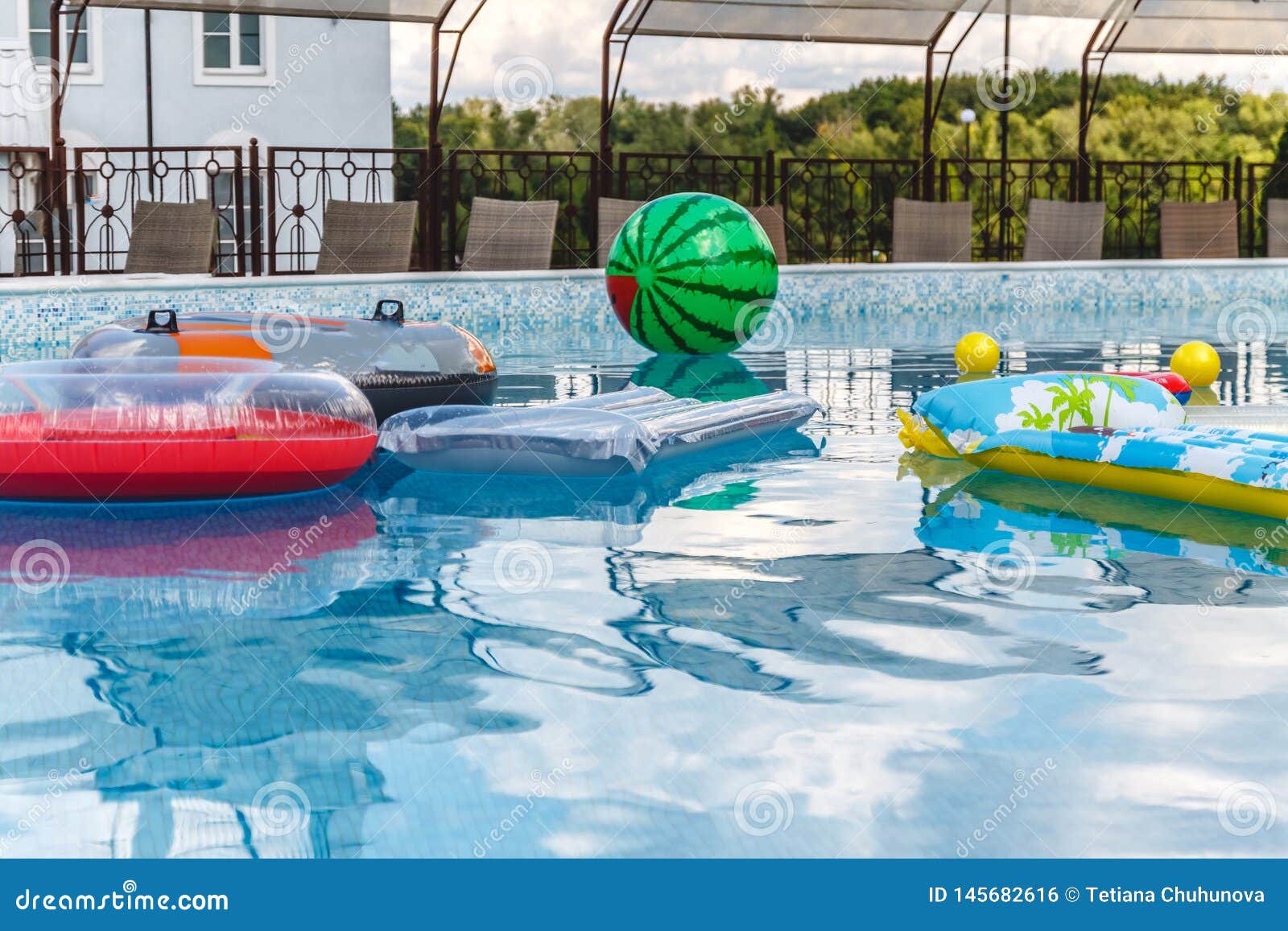 Inflatable Water Activities, Balls, Mattresses, Circles, Tubes Float on ...