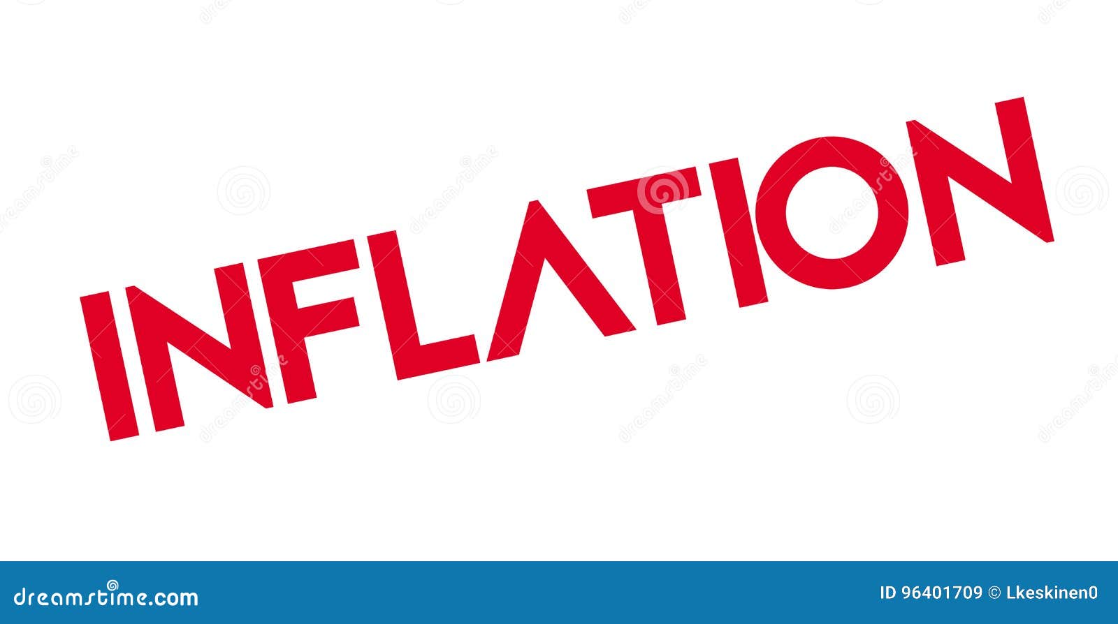 Inflatie rubberzegel vector illustratie. Illustration of achtergrond ...