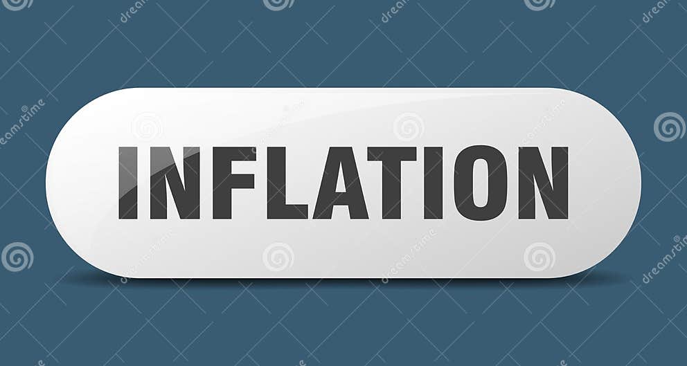 Inflation Button. Inflation Sign. Key. Push Button Stock Vector ...