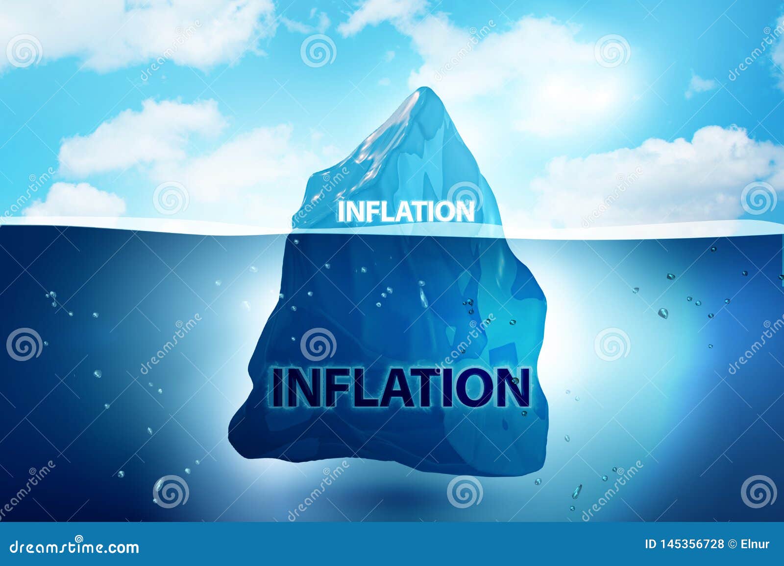Inflation Concept Image Stock Photo | CartoonDealer.com #256358640