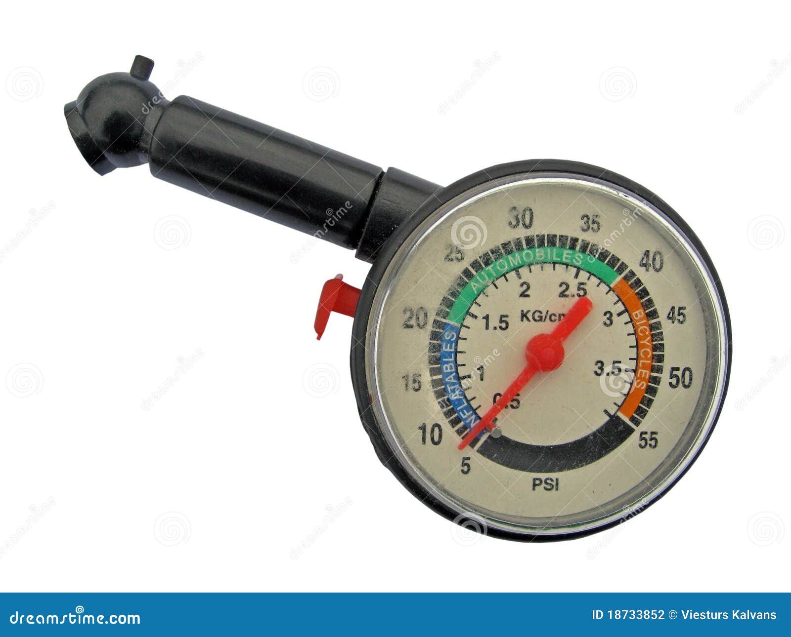Inflation gauge stock photo. Image of background, tube - 18733852