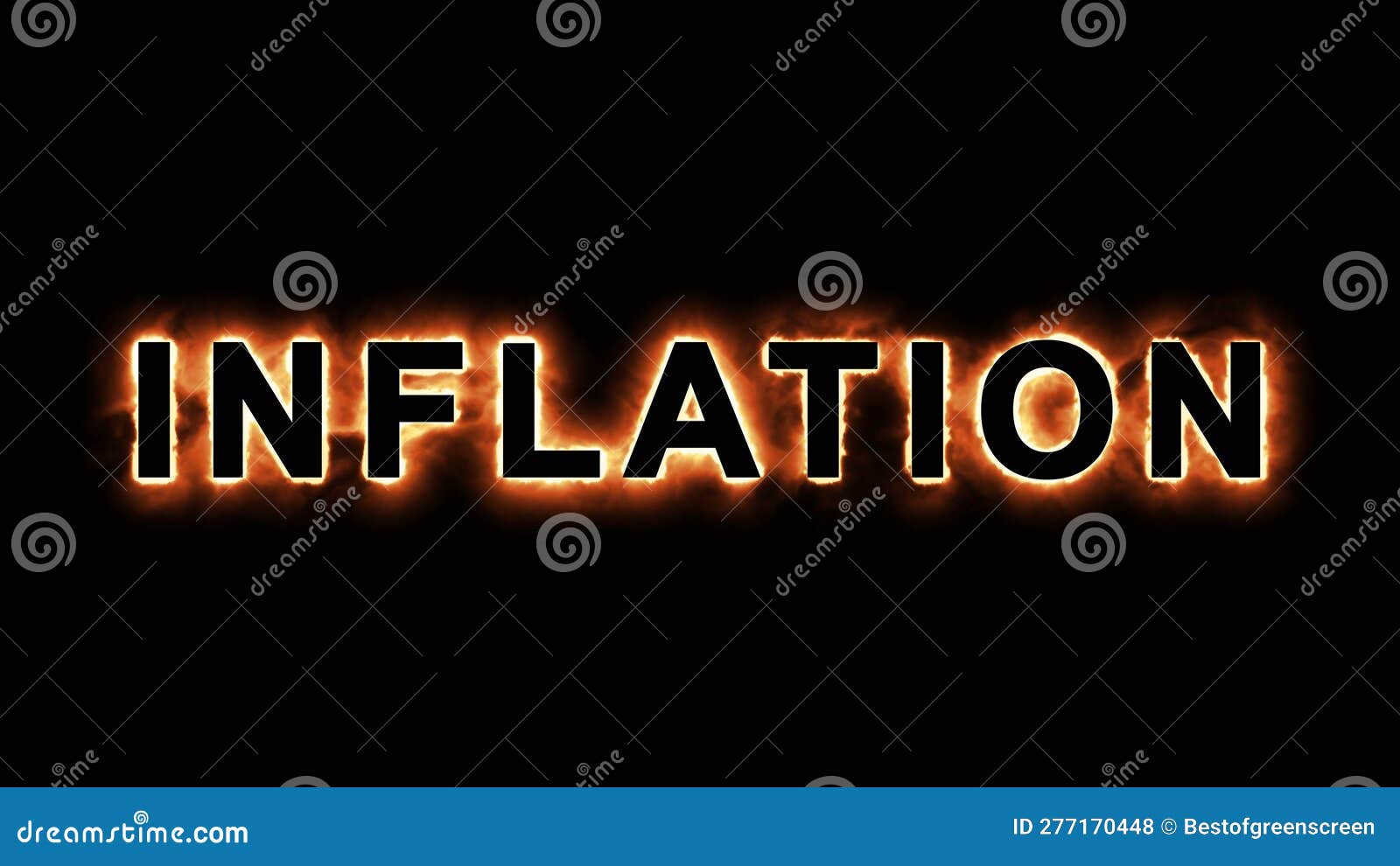 Inflation Effect. Economics Crisis And Value Of Money Decline ...