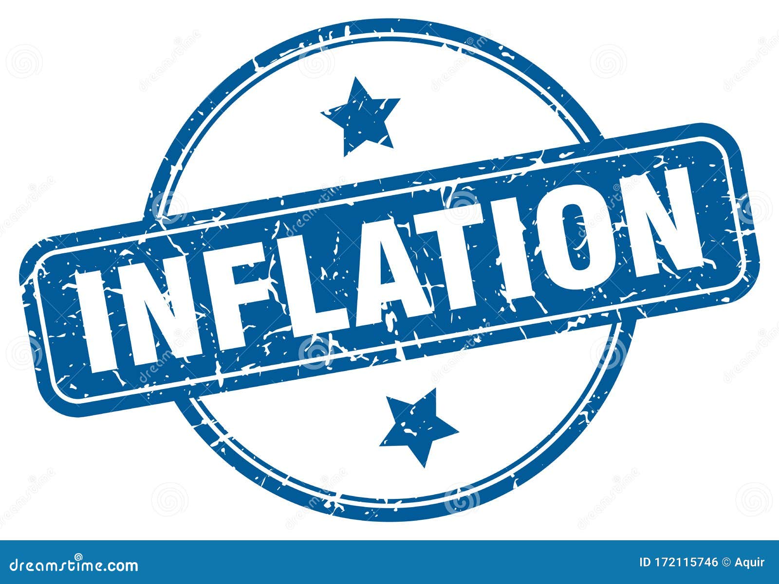 Inflation Stamp. Inflation Round Grunge Sign Stock Vector ...