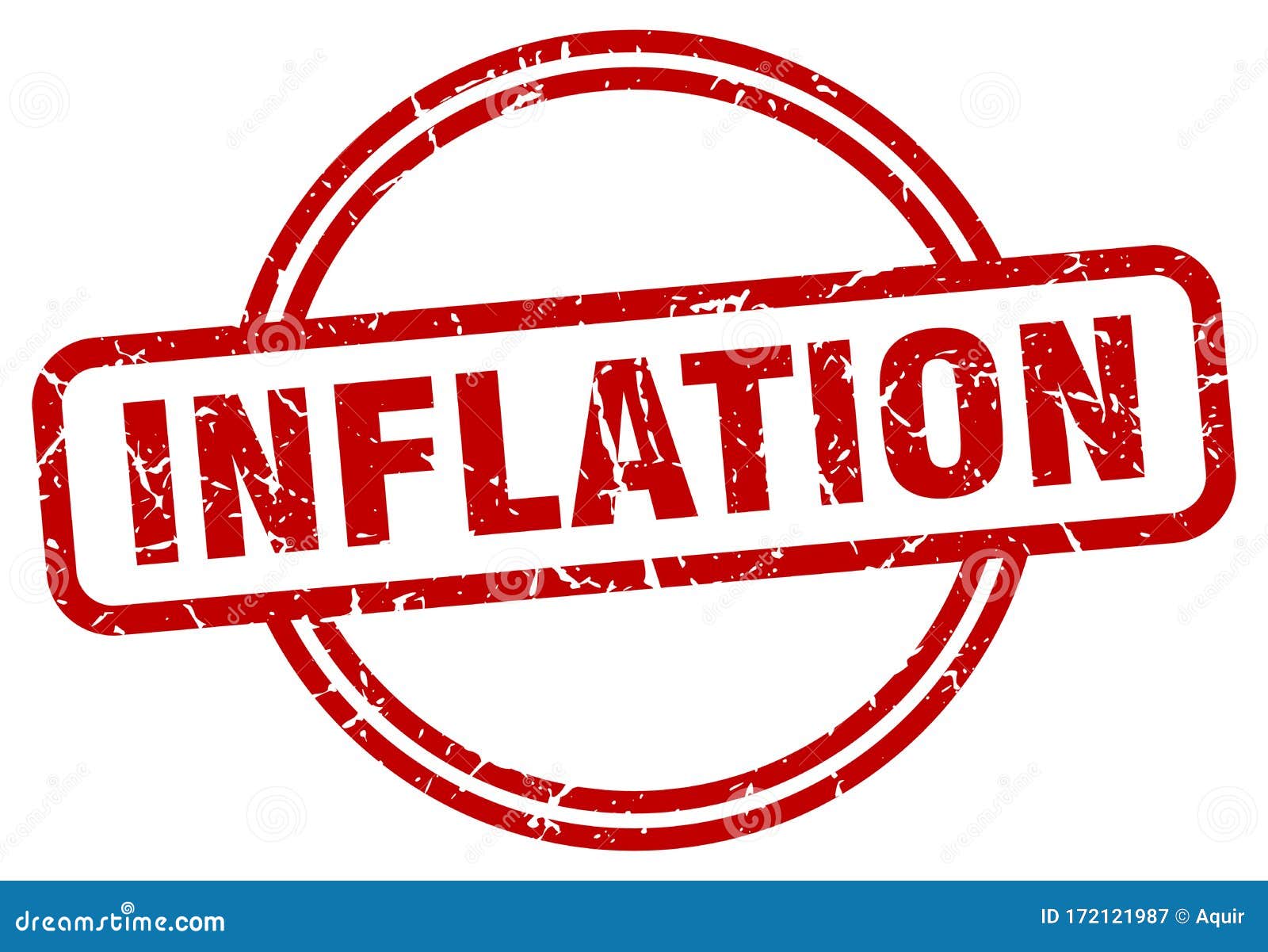 Inflation Stamp. Inflation Round Grunge Sign Stock Vector ...