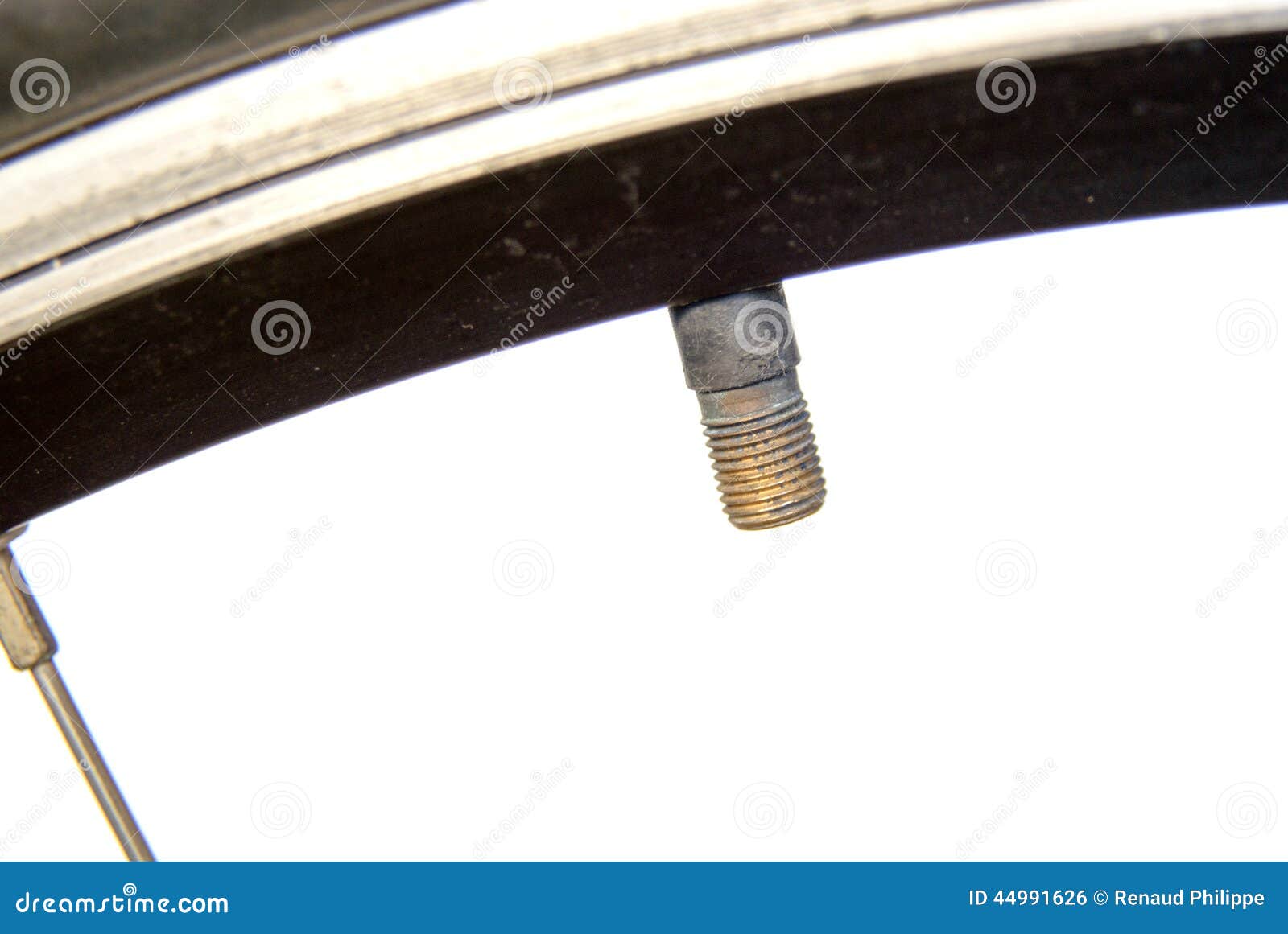 Inflation valve bike stock photo. Image of tire, wheel - 44991626