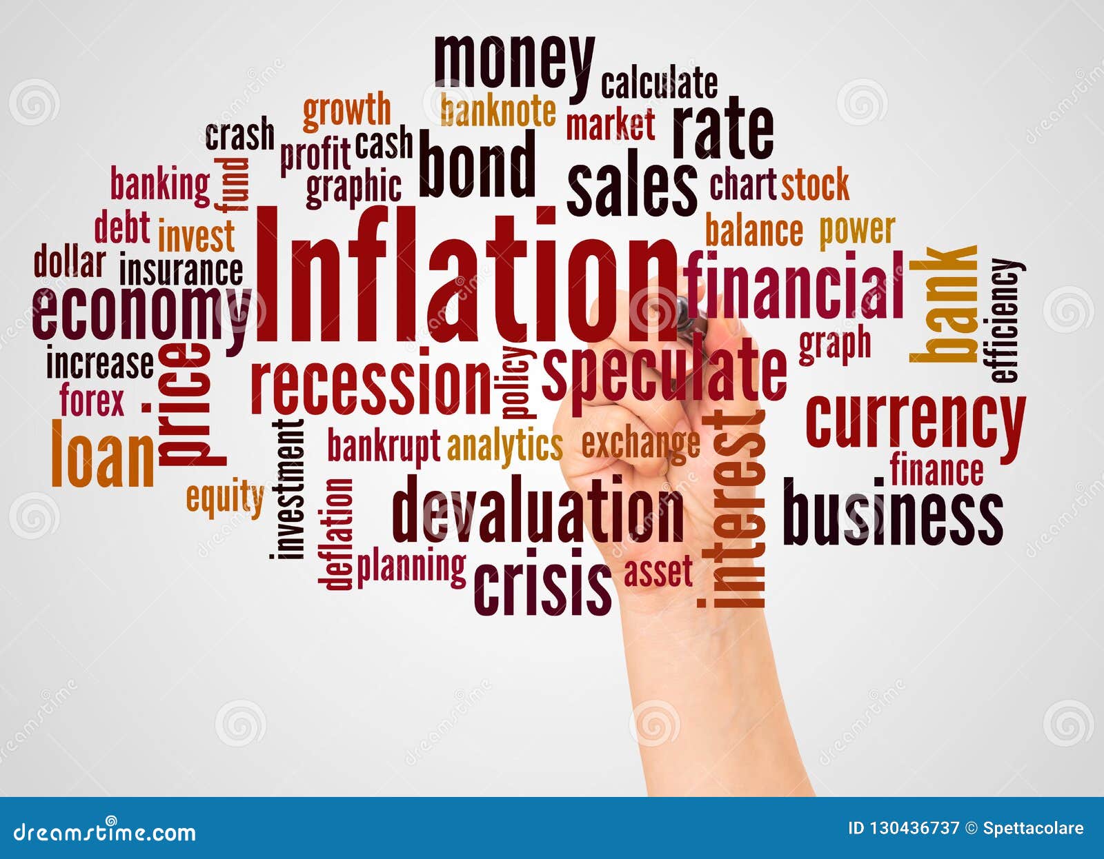 Inflation Word Royalty-Free Stock Photography | CartoonDealer.com #13569263
