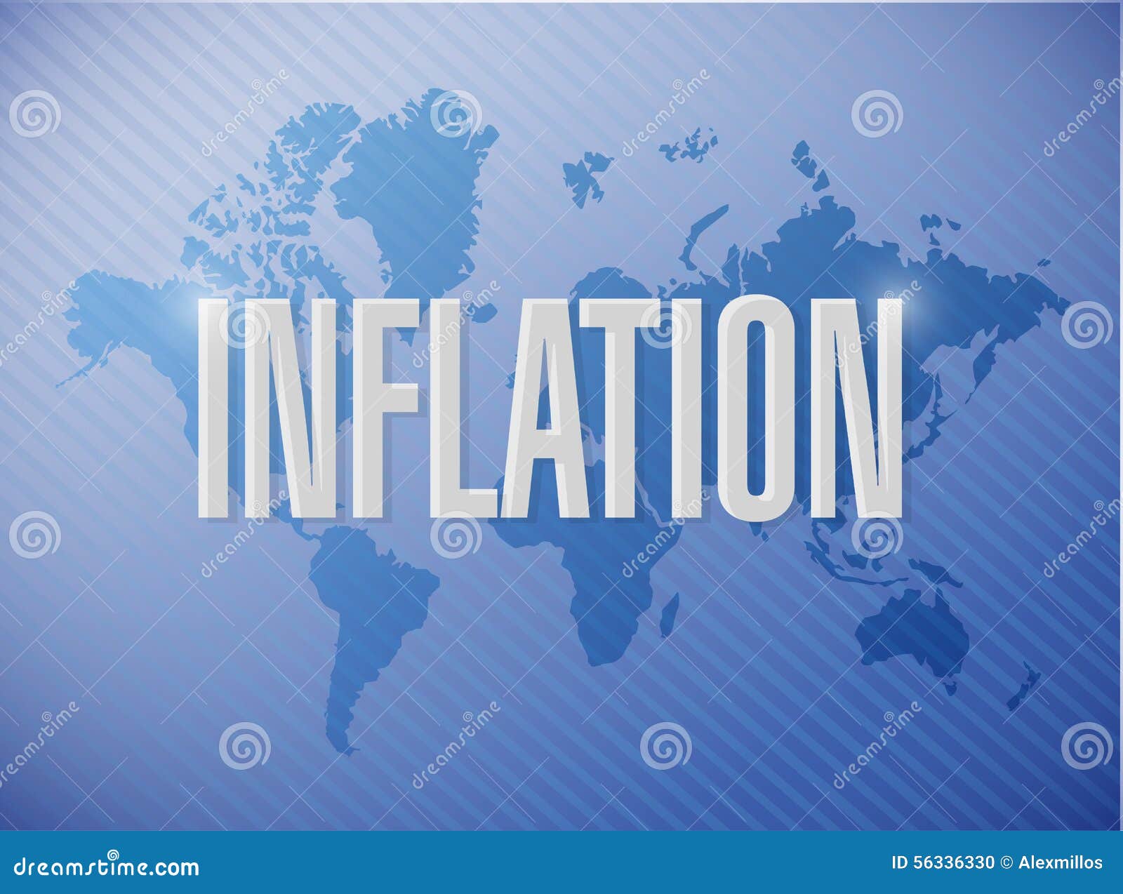 Inflation World Sign Concept Illustration Stock Illustration ...