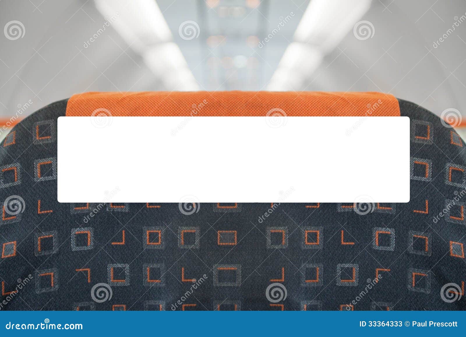 Inflight advertising stock image. Image of design, airline - 33364333