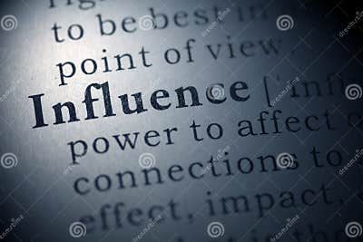 Influence stock image. Image of influence, paper, information - 39305517