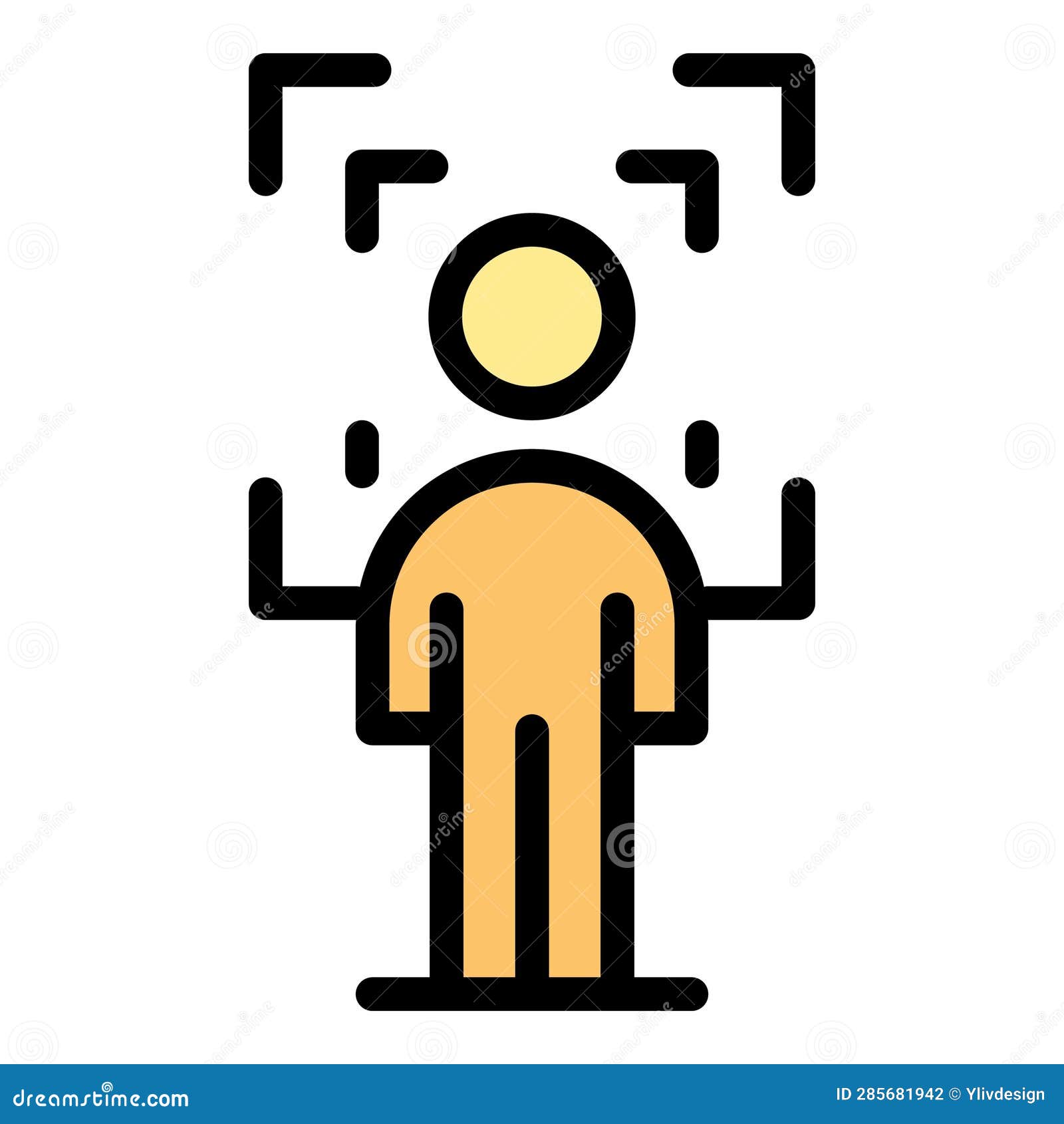 Influence People & Brand Ambassador Icon Set In Thin Line Style Royalty ...