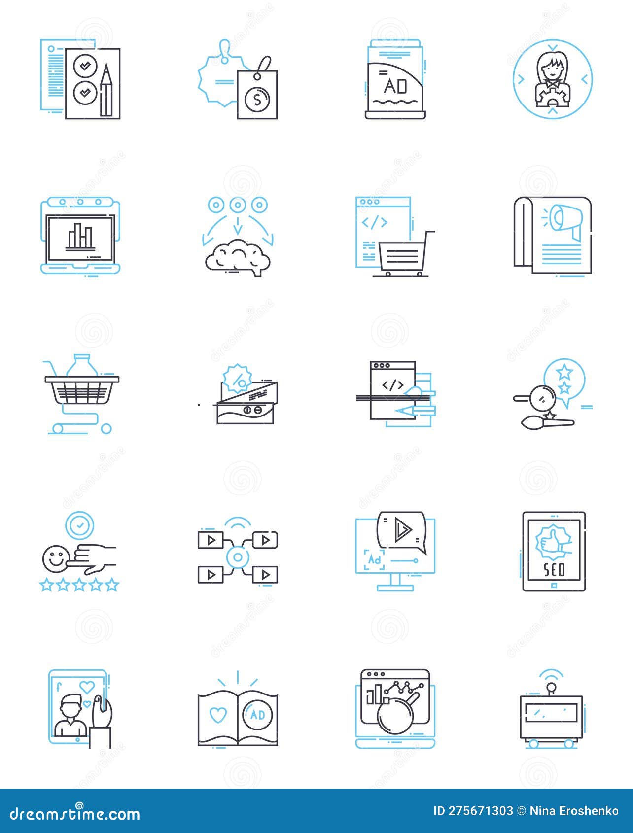 Influence Power Linear Icons Set. Authority, Control, Dominance, Impact ... Influence Power Linear Icons Set. Authority, Control, Dominance, Impact ...
