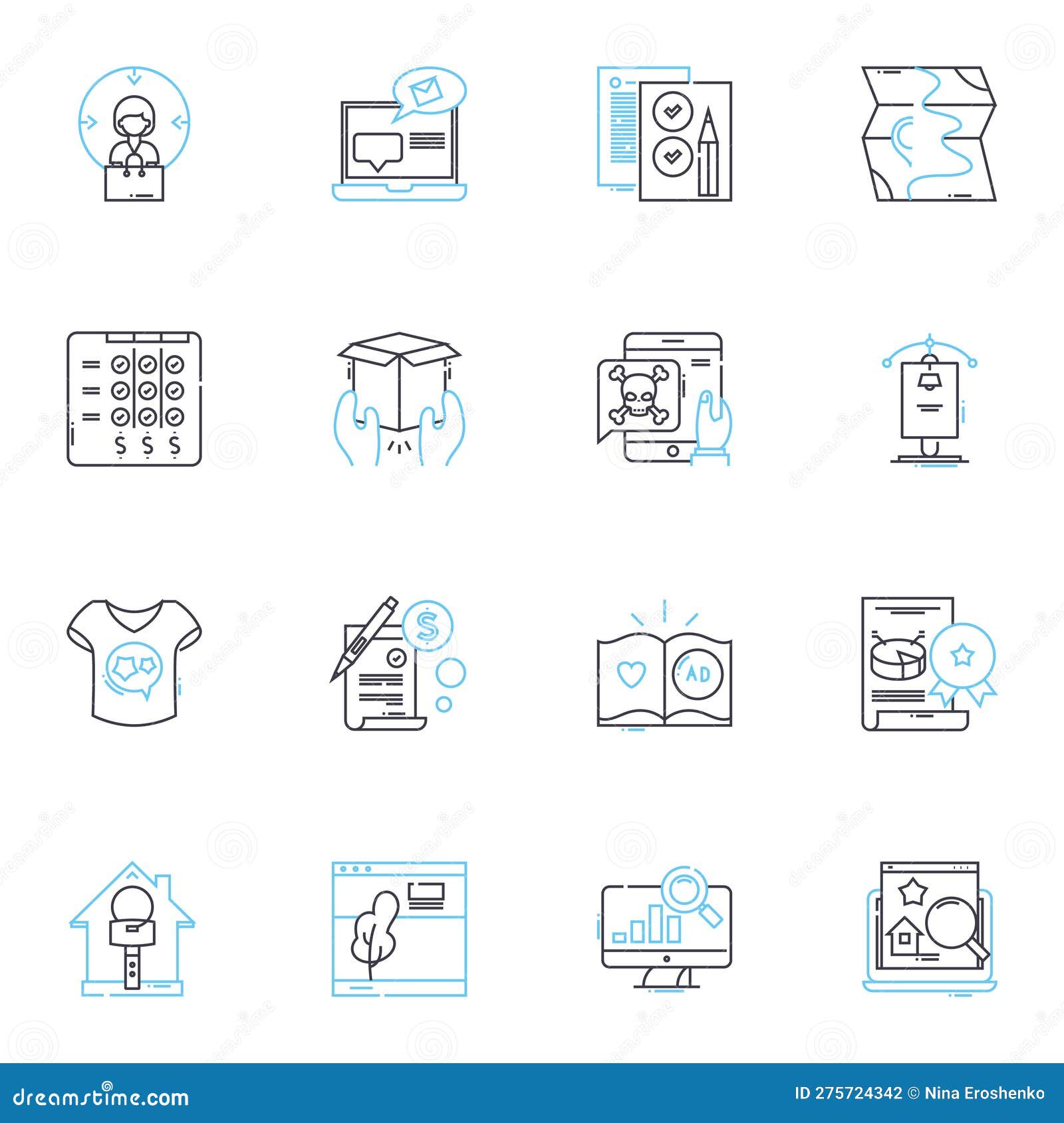 Influence Power Linear Icons Set. Authority, Control, Dominance, Impact ... Influence Power Linear Icons Set. Authority, Control, Dominance, Impact ...