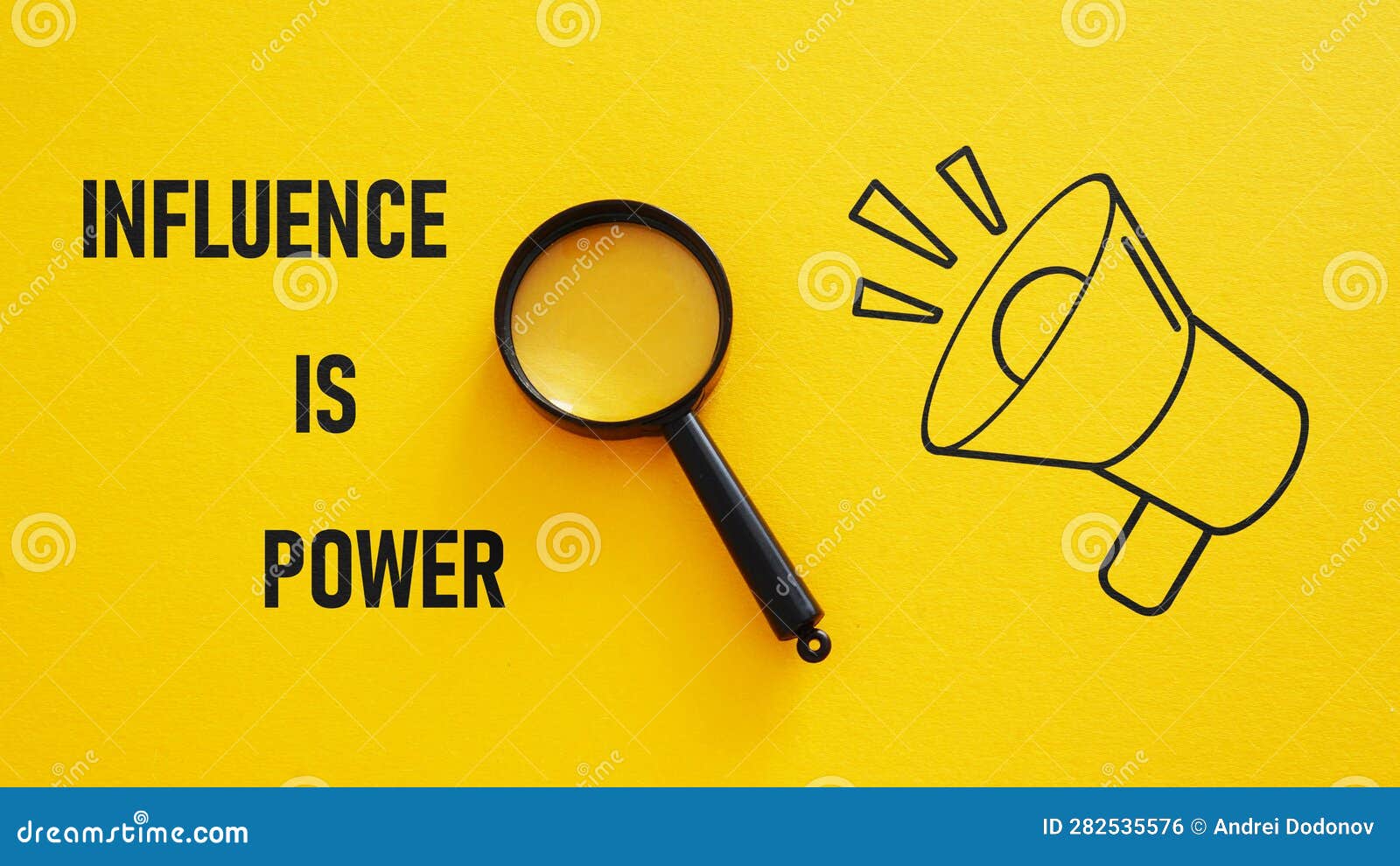 Influence is Power is Shown Using the Text and Picture of the ...