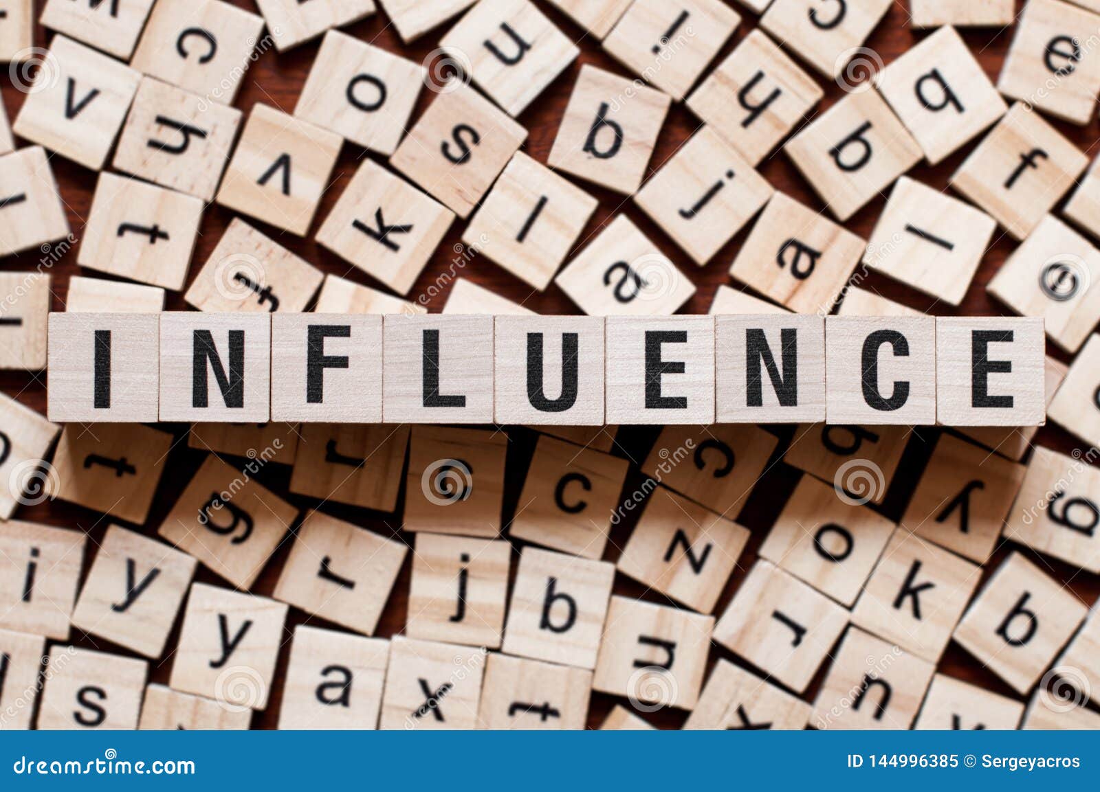 Influence word concept stock image. Image of model, fashion - 144996385