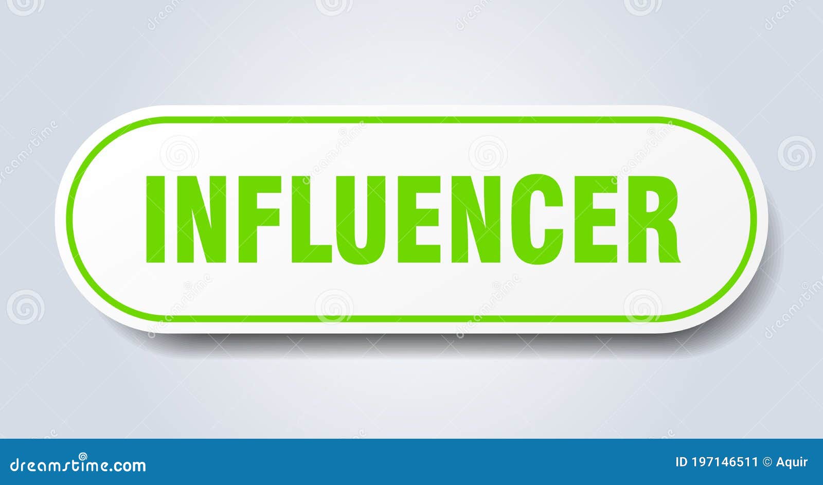 Influencer Sign. Influencer Grunge Stamp. Vector Illustration ...