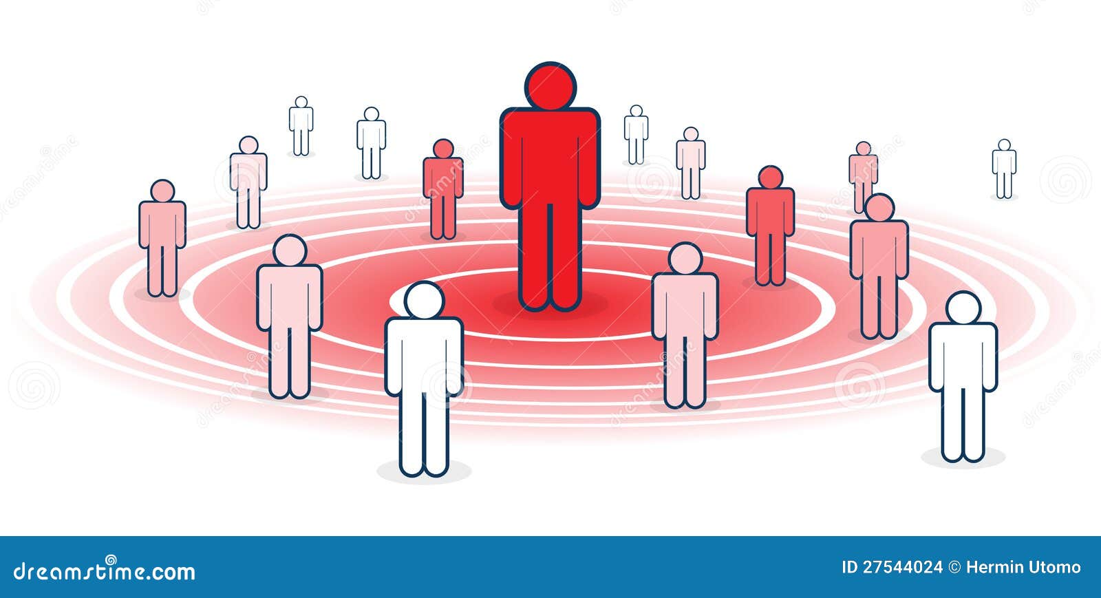 Influencia ilustración del vector. Ilustración de efecto - 27544024