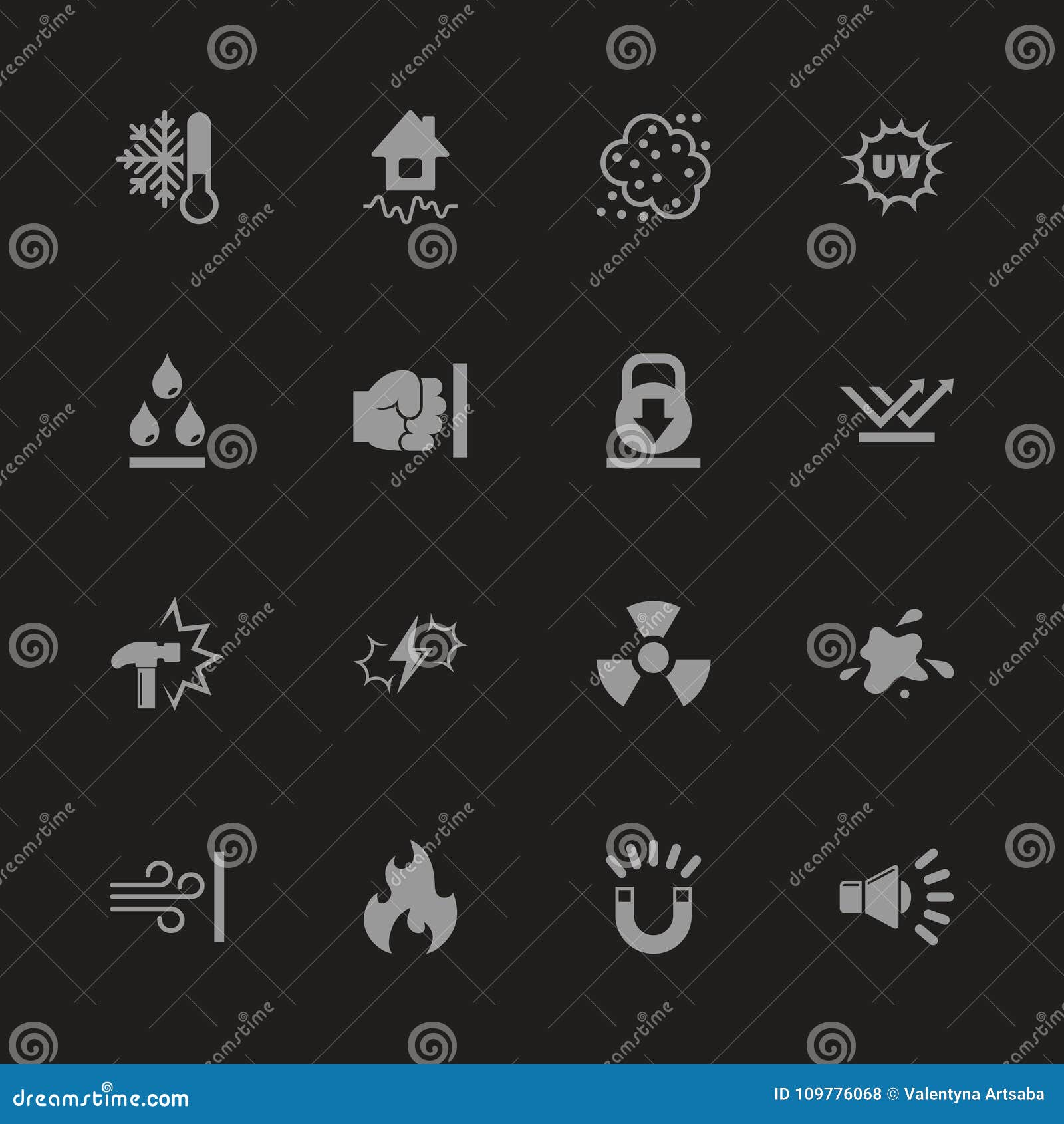 Influencia - Iconos Planos Del Vector Ilustración del Vector ...