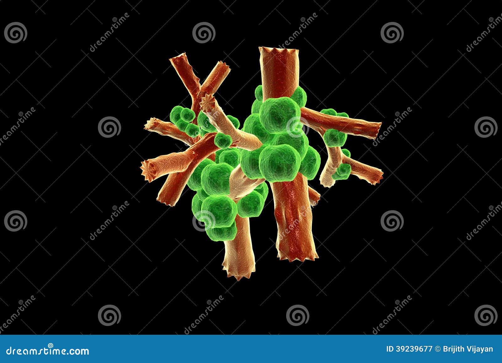Influenza virus stock image. Image of bacteria, flow - 39239677