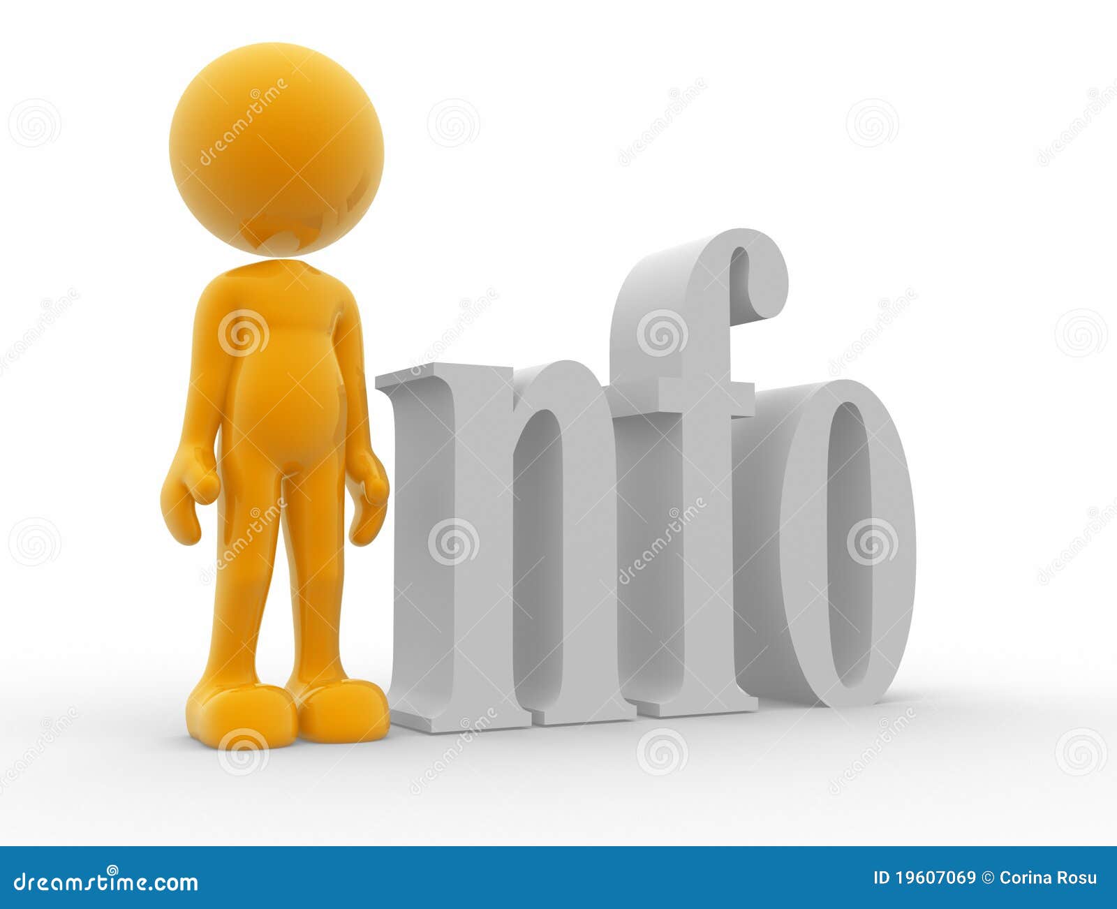 Info stock illustration. Illustration of person, shape - 19607069