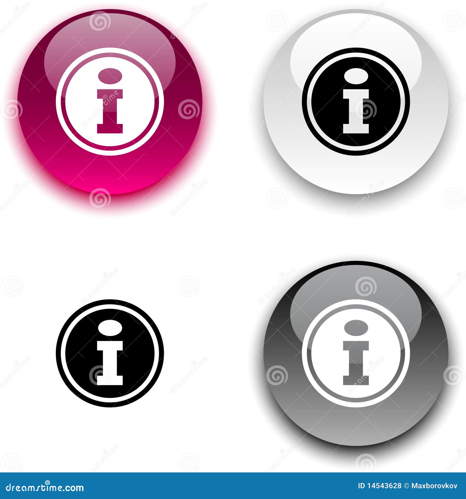 Info button. stock illustration. Illustration of icon - 14543628