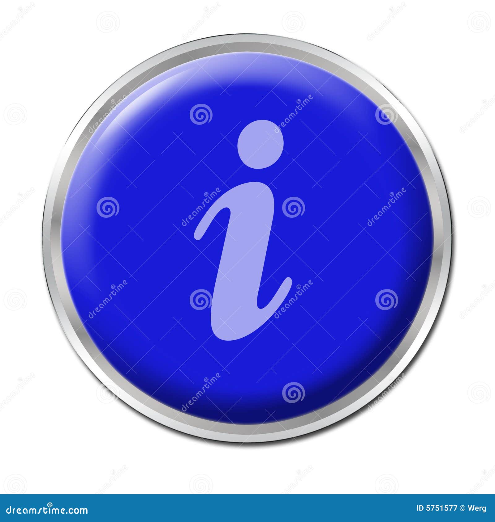 Info Button Royalty Free Stock Photography - Image: 5751577