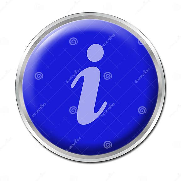 Info Button stock illustration. Illustration of navigation - 5751577