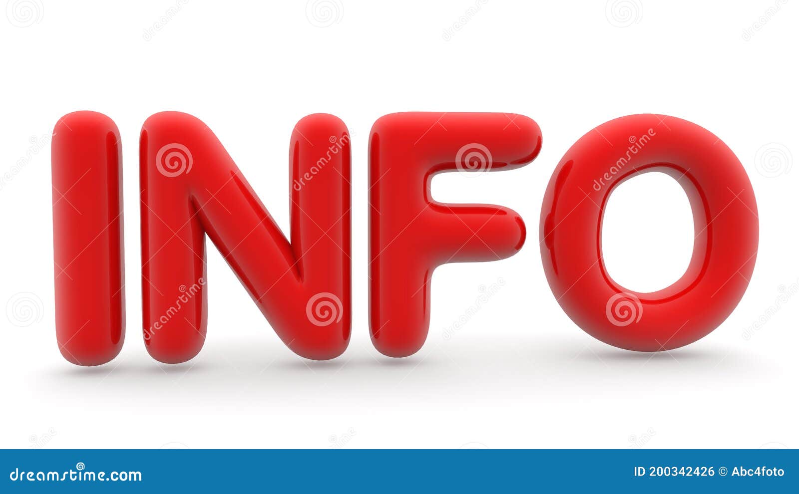 Info concept in red color. stock illustration. Illustration of colorful ...