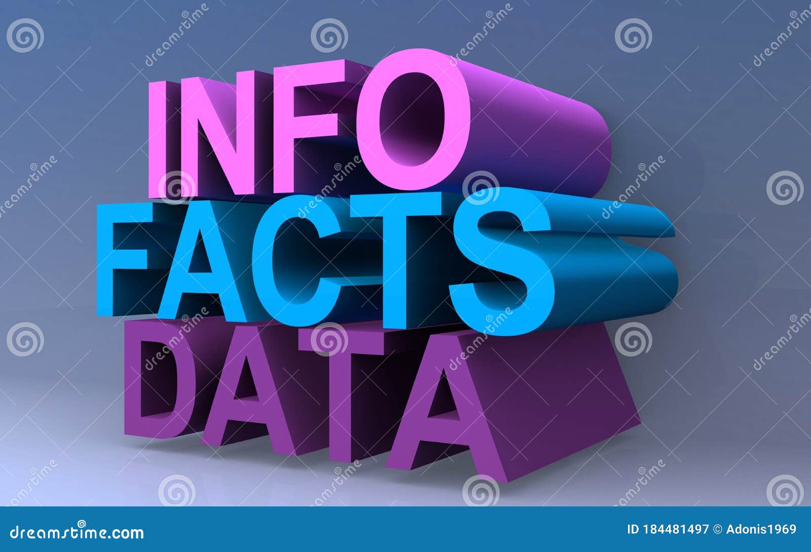 Info facts data stock illustration. Illustration of cloud - 184481497
